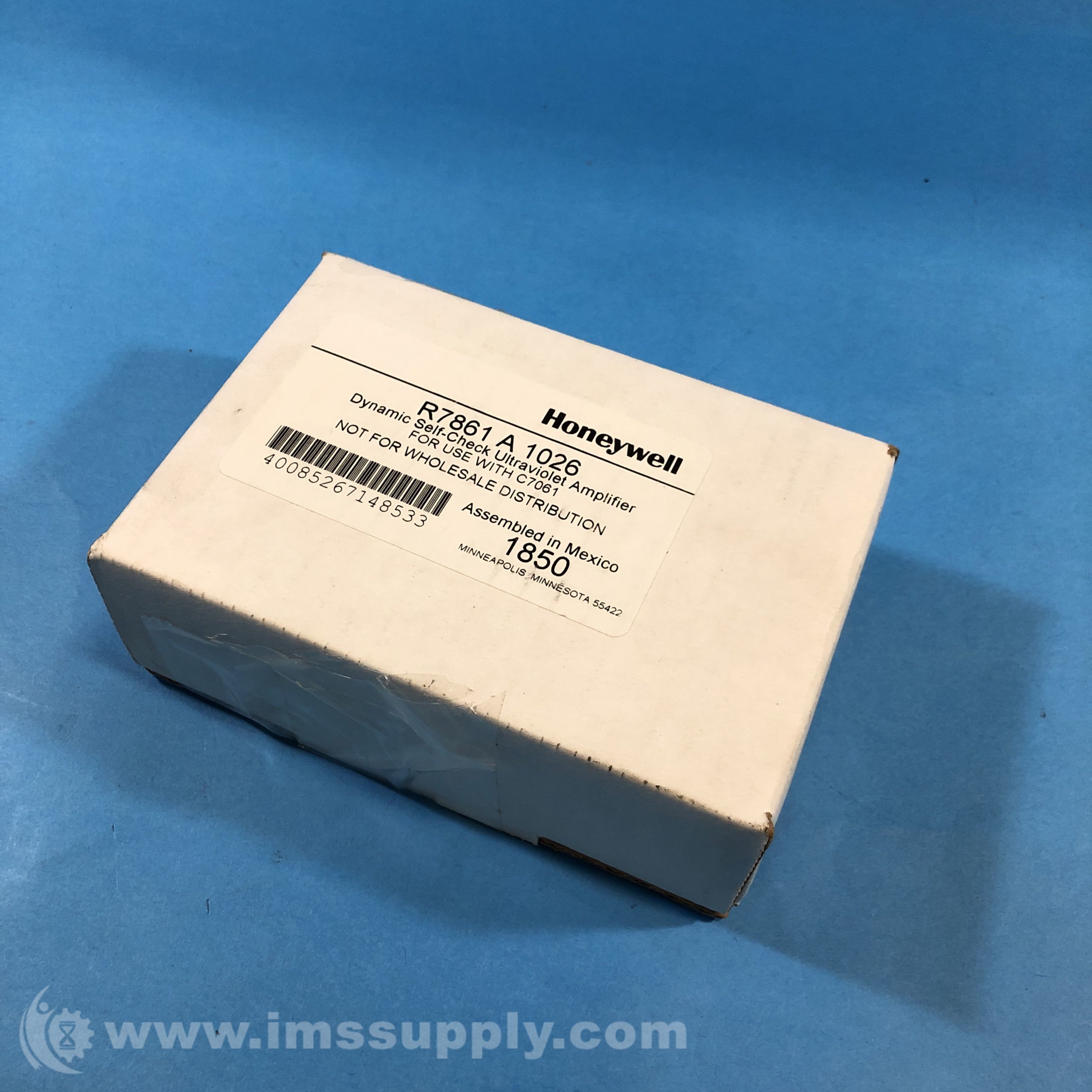 Honeywell R7861 A 1026 Dynamic Self-Check Ultraviolet Amplifier - IMS ...