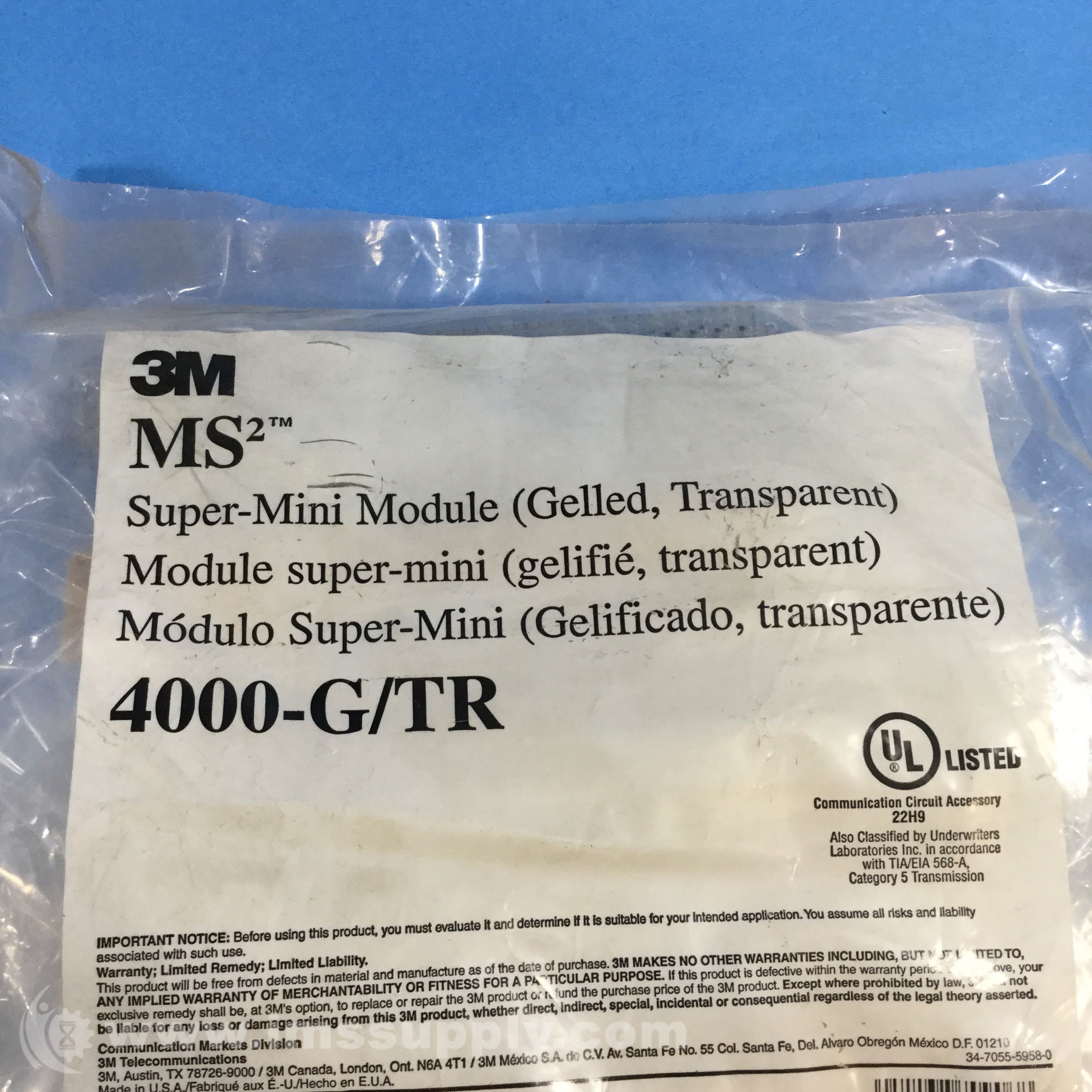 3M 4000-G/TR Super-Mini Splicing Module (GEL) - IMS Supply