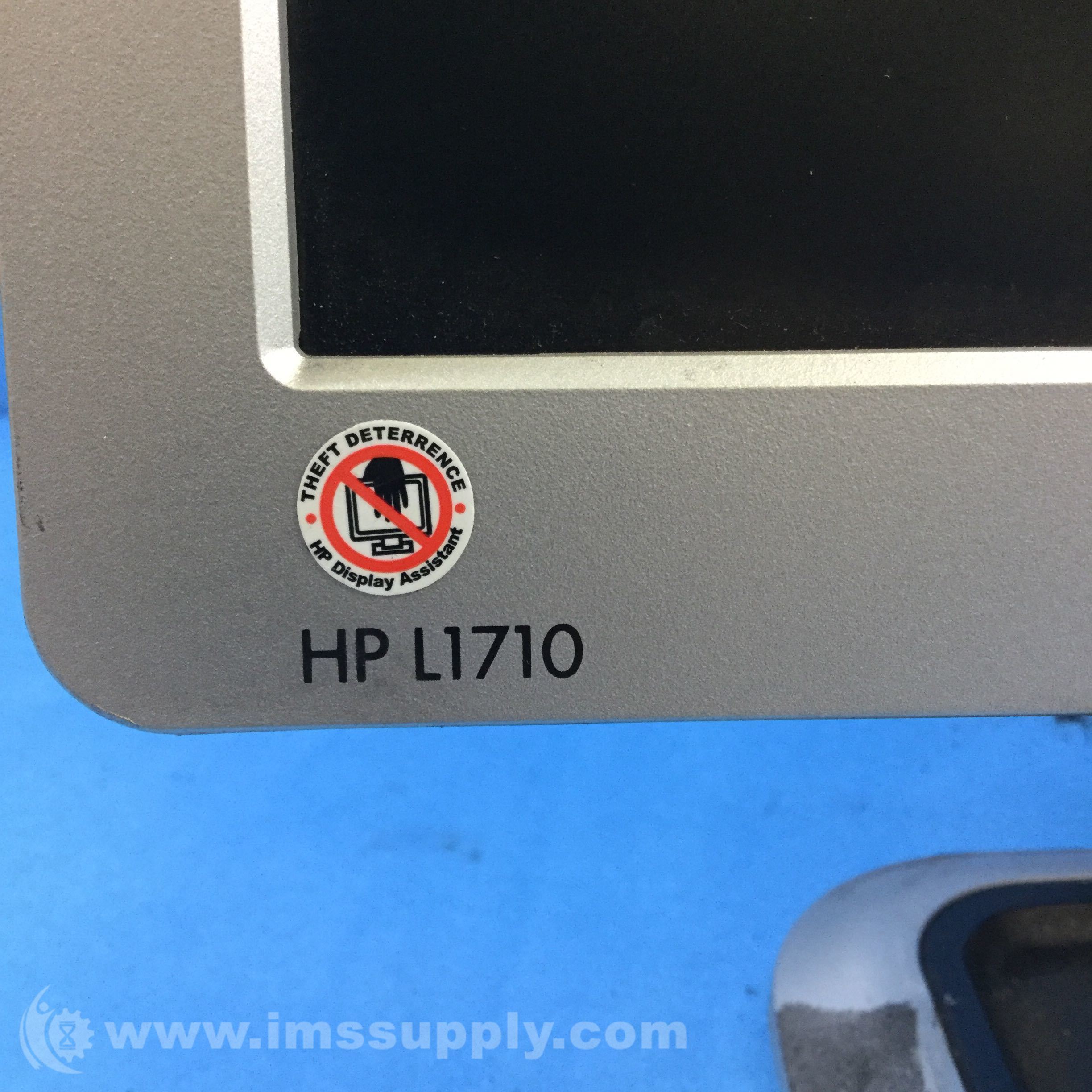 Hewlett Packard L1710 LCD Monitor, 17 Display, 1280 x 1024 - IMS Supply