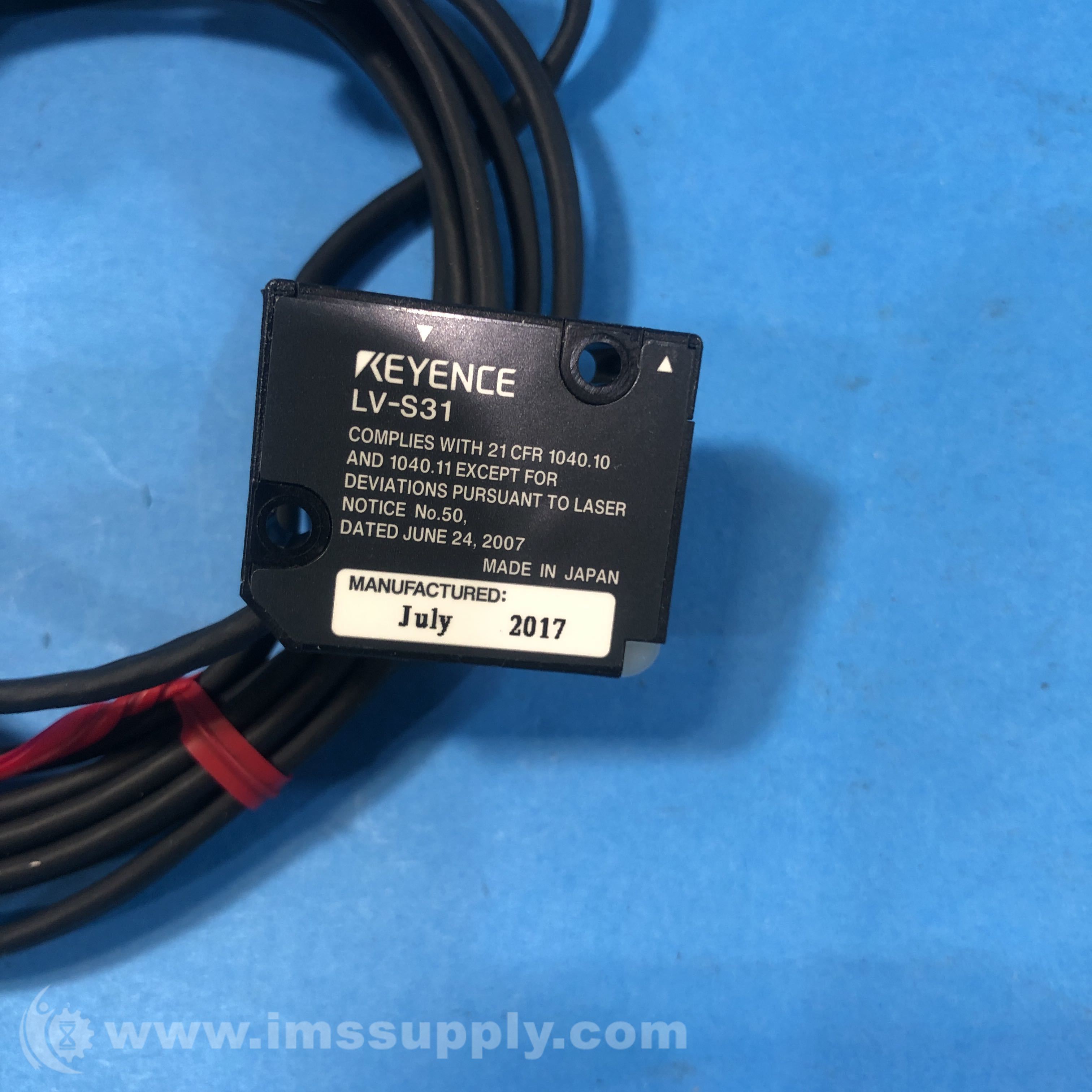 Keyence LV-S31 Sensor Head - IMS Supply