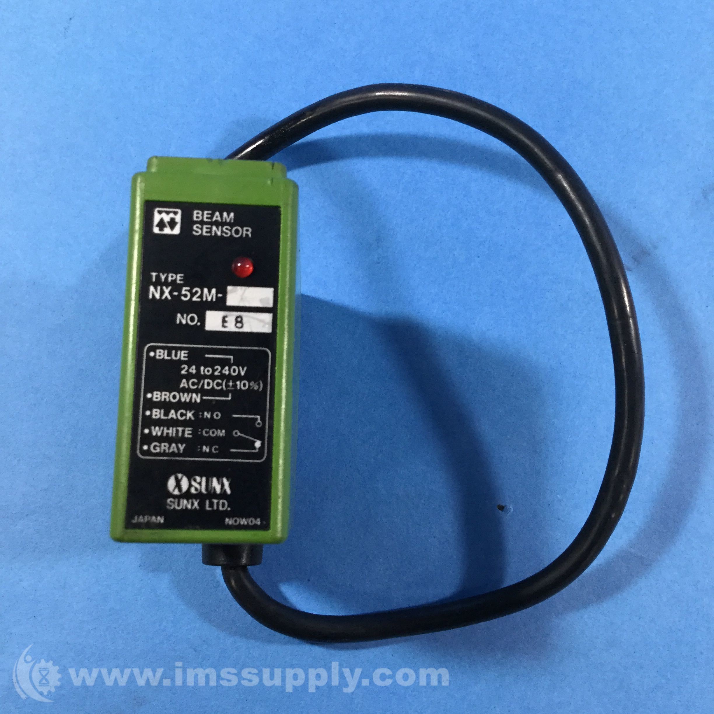 Sunx NX-52M Photoelectric Beam Sensor - IMS Supply