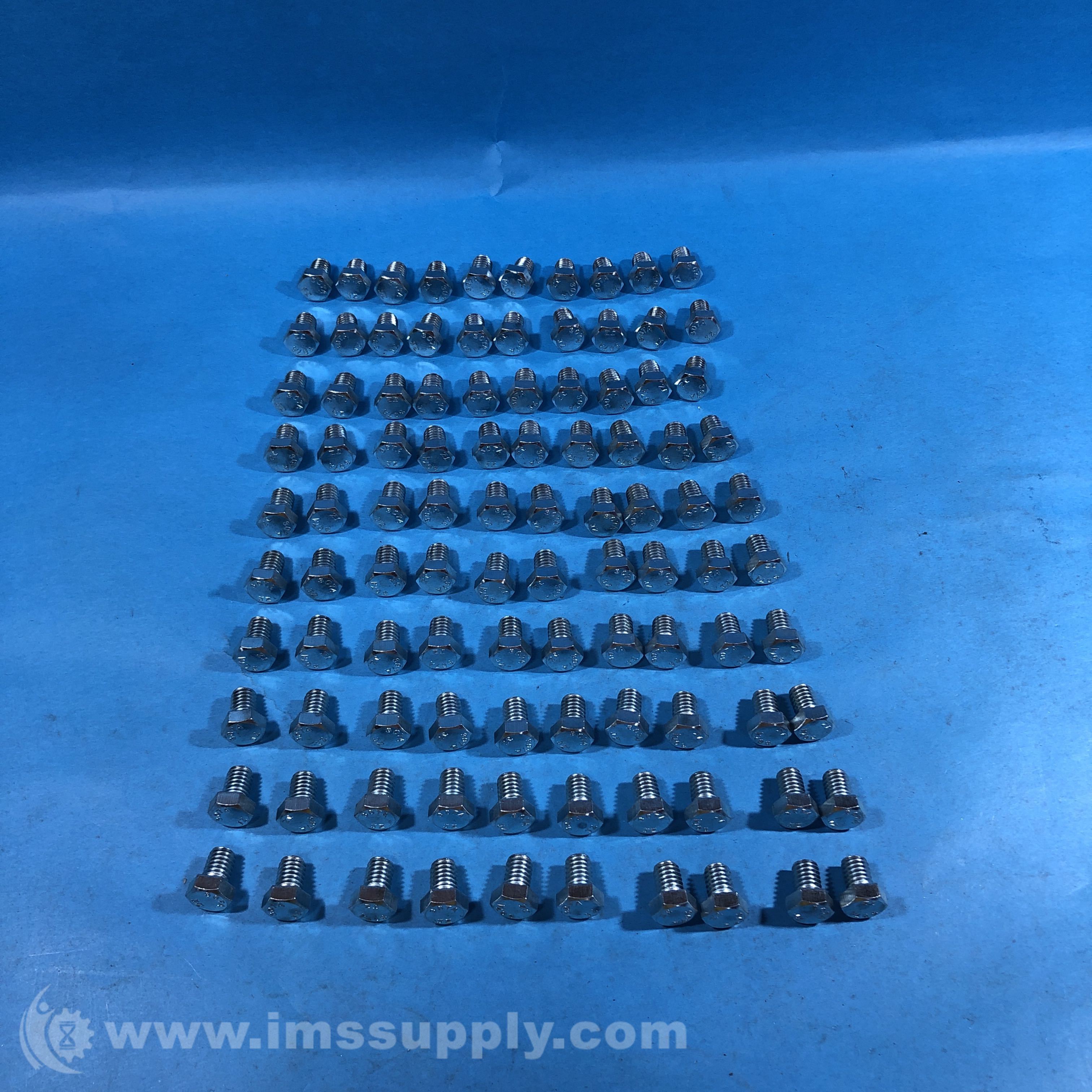 EMC HHCS3/8X1/2 Box Of 100 Hex Head Bolts Zinc Plated High Carbon - IMS ...