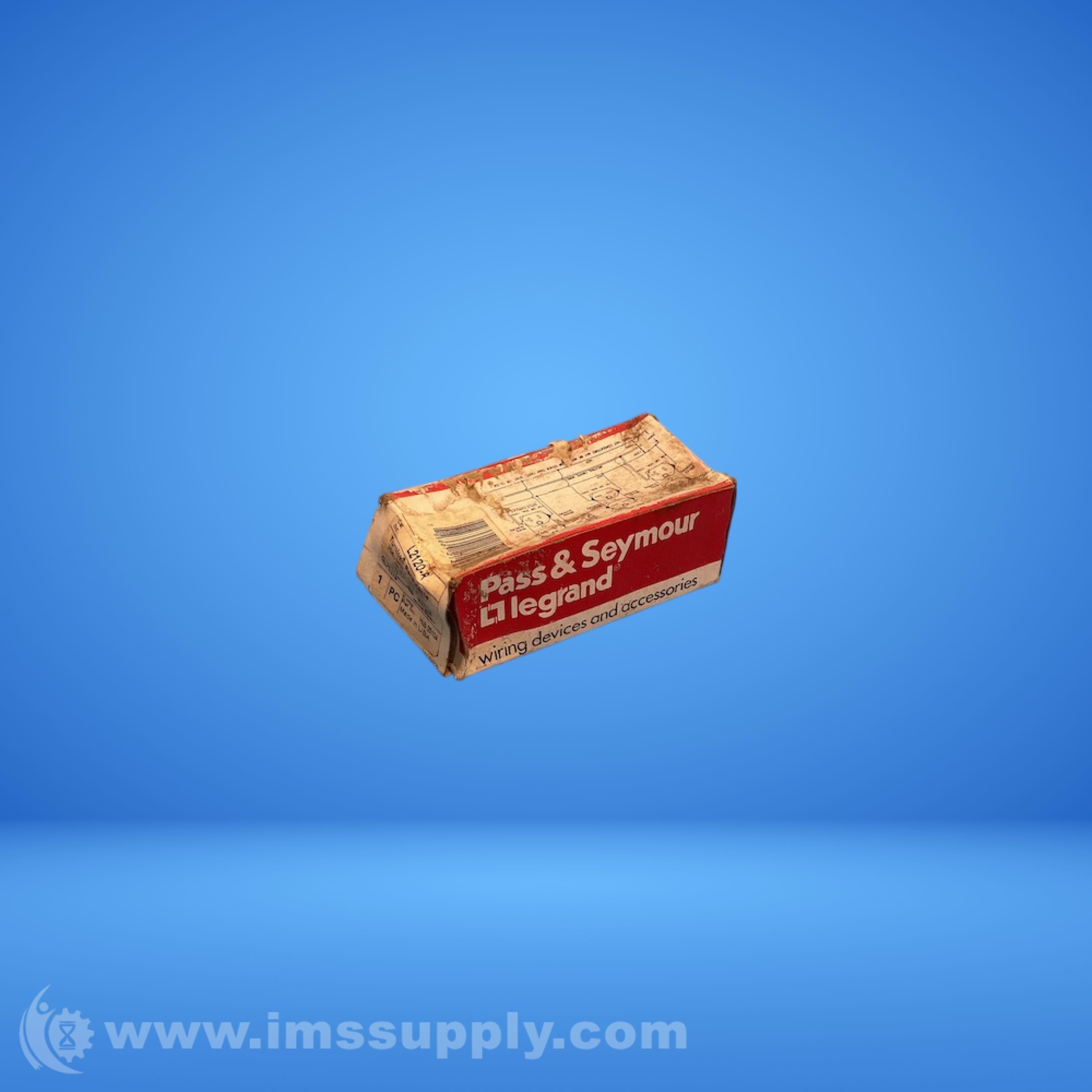 Pass & Seymour L2120-R 1 Gang Electrical Socket - IMS Supply