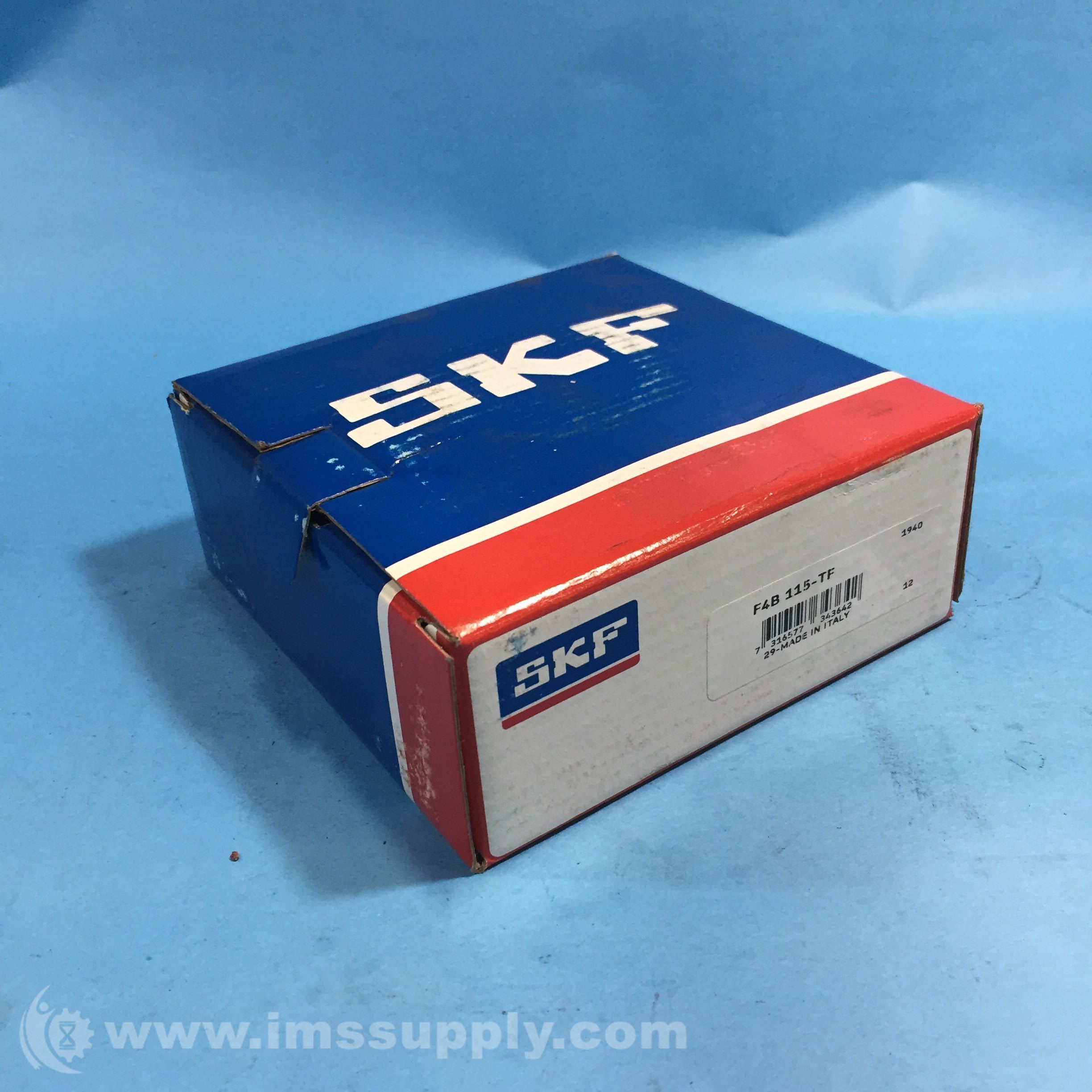 SKF F4B 115-TF Flange-Mount Ball Bearing - IMS Supply