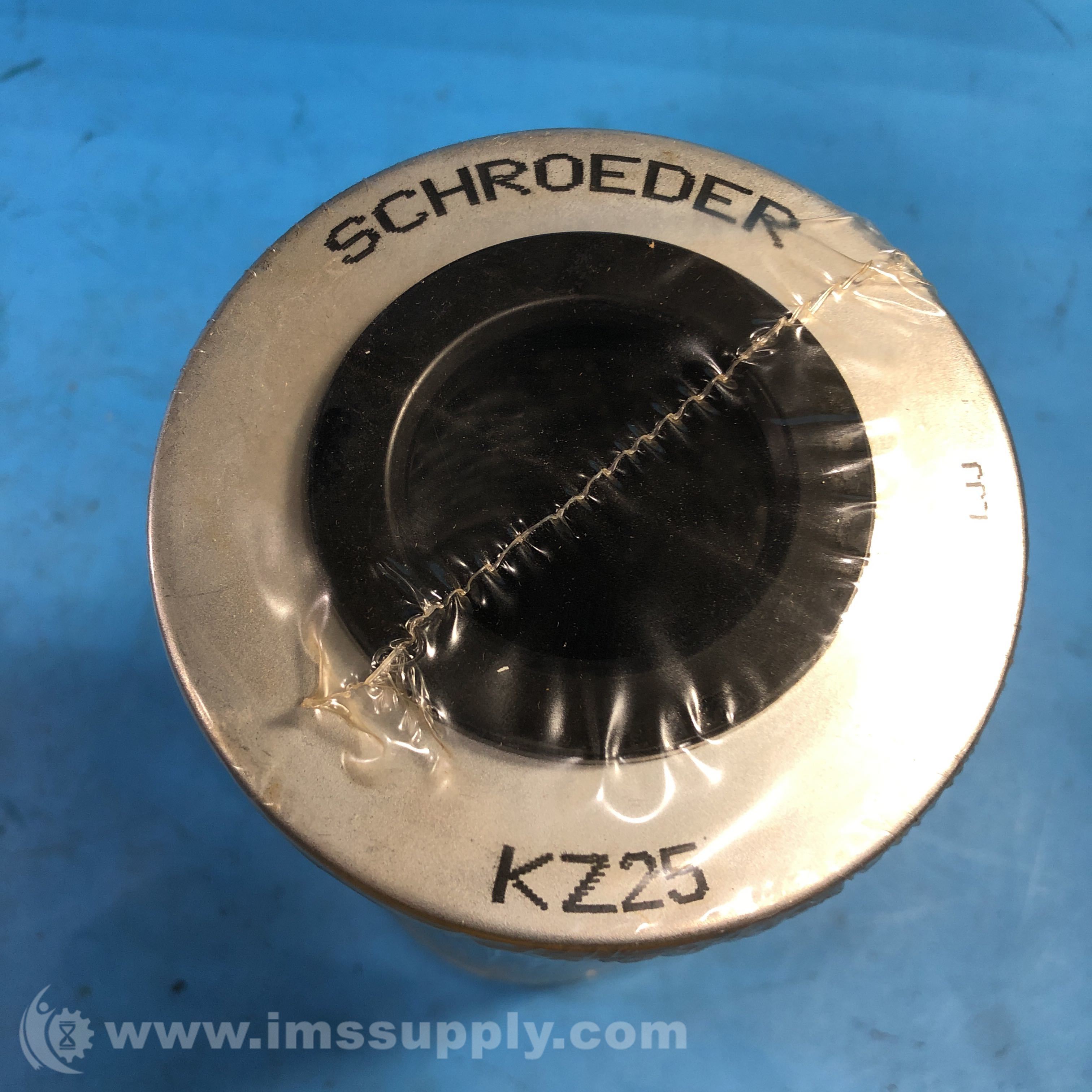 Schroeder KZ25 Tank Mounted Filter Element, 25 Micron - IMS Supply