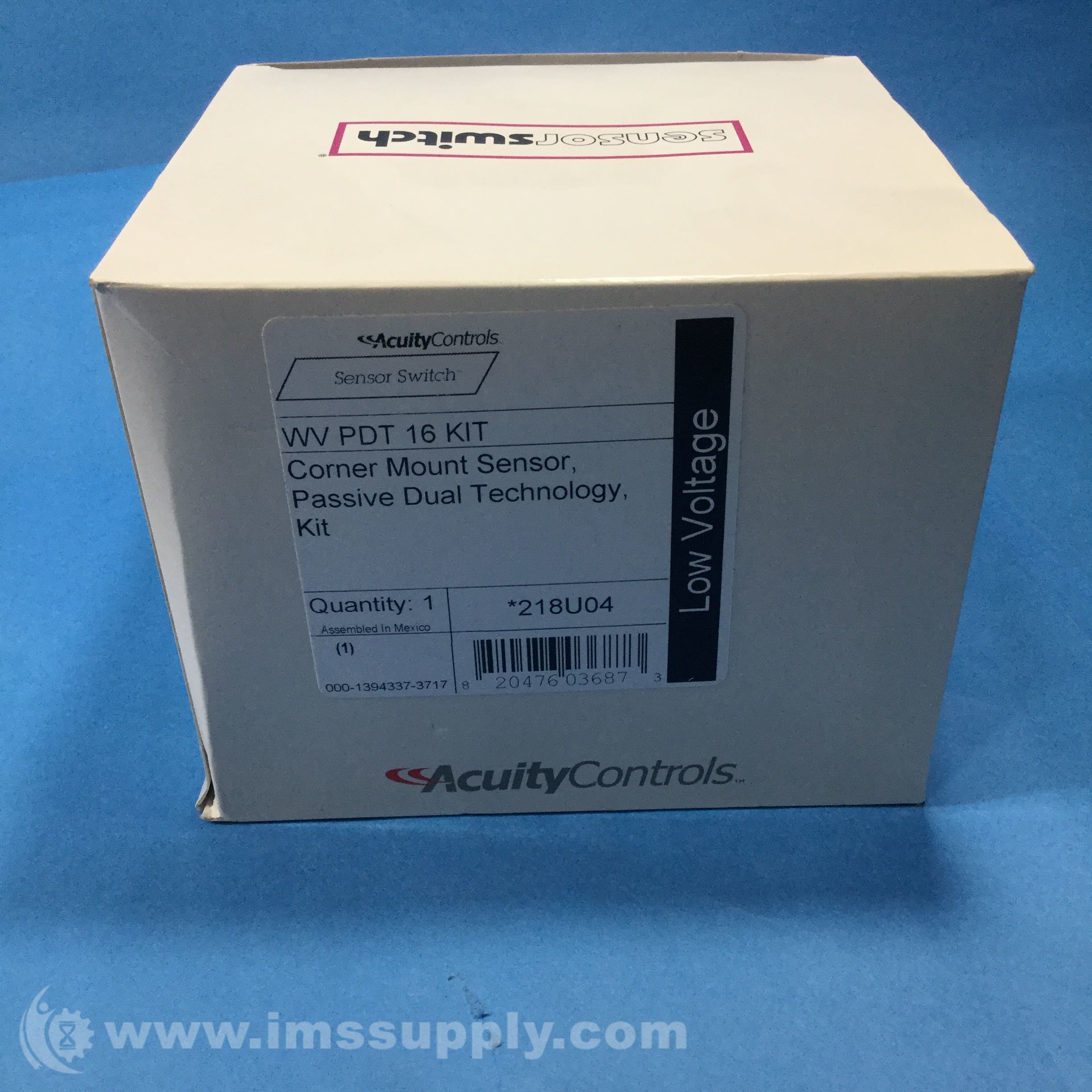 Acuity Controls WV PDT 16 KIT Occupancy Sensor - IMS Supply