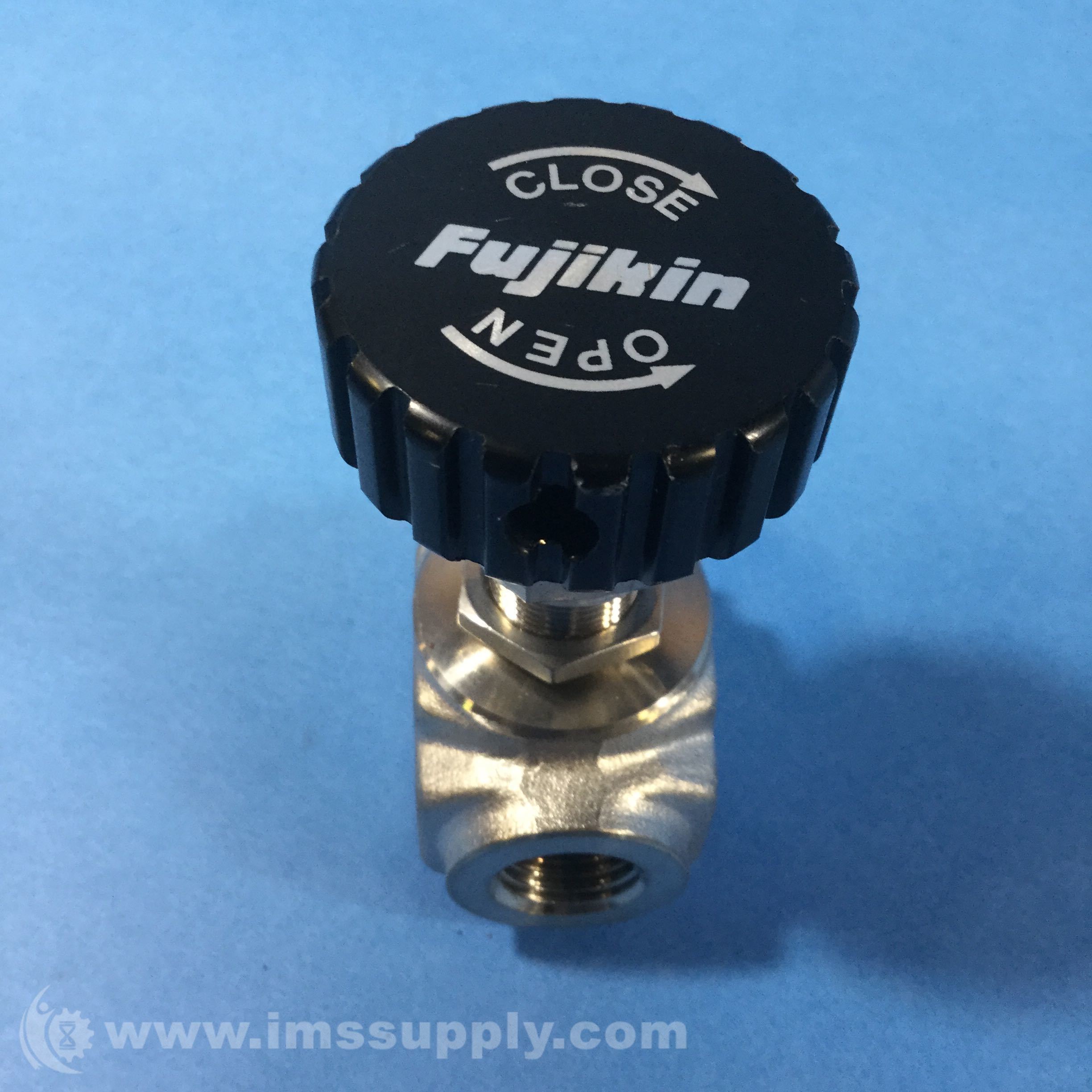 Fujikin 165K-1/4 Stop Valve, Stainless Steel - IMS Supply