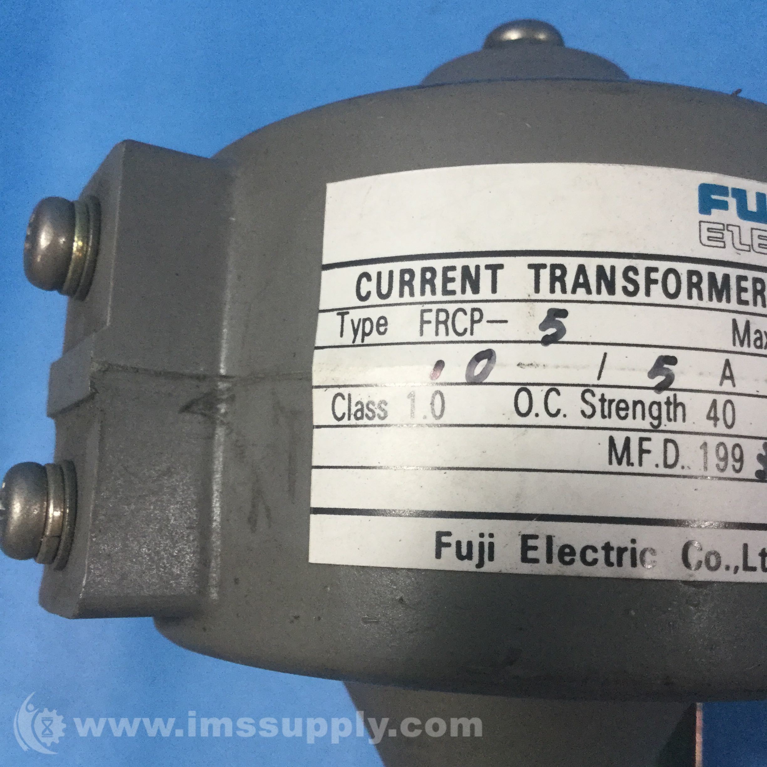 Fuji Electric FRCP-5 Current Transformer - IMS Supply