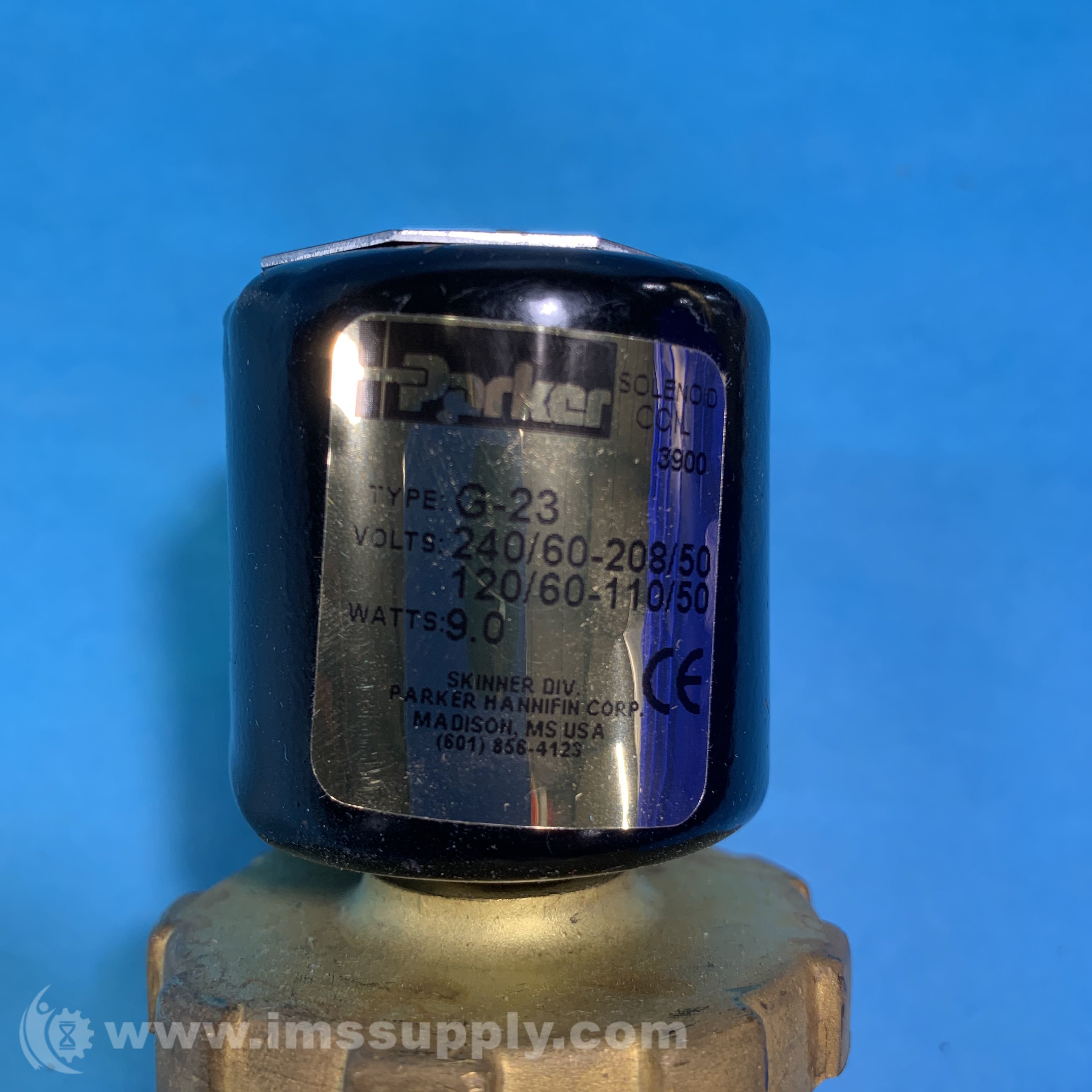 Parker G-23 Solenoid Coil, 120/240 VAC - IMS Supply