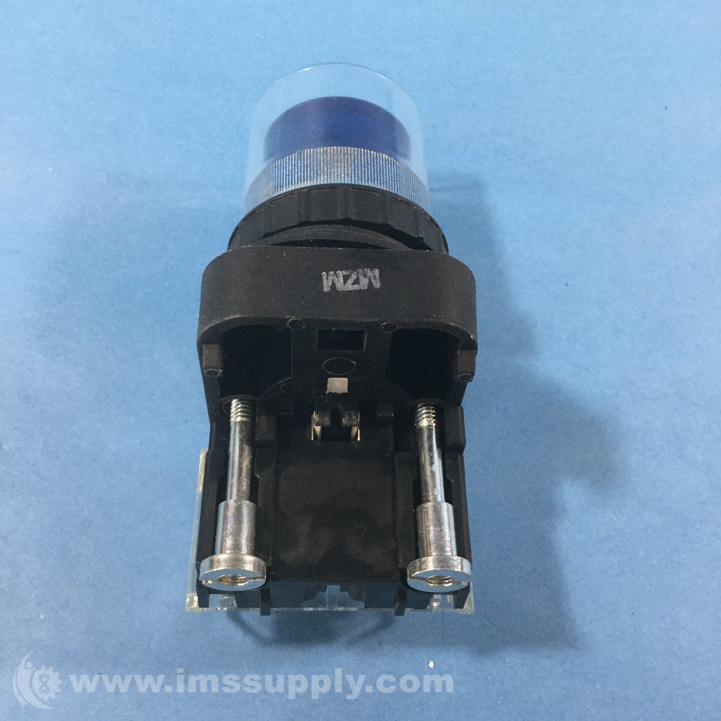 Allen Bradley 800H-QRAH24B Blue Illuminated Pushbutton - IMS Supply
