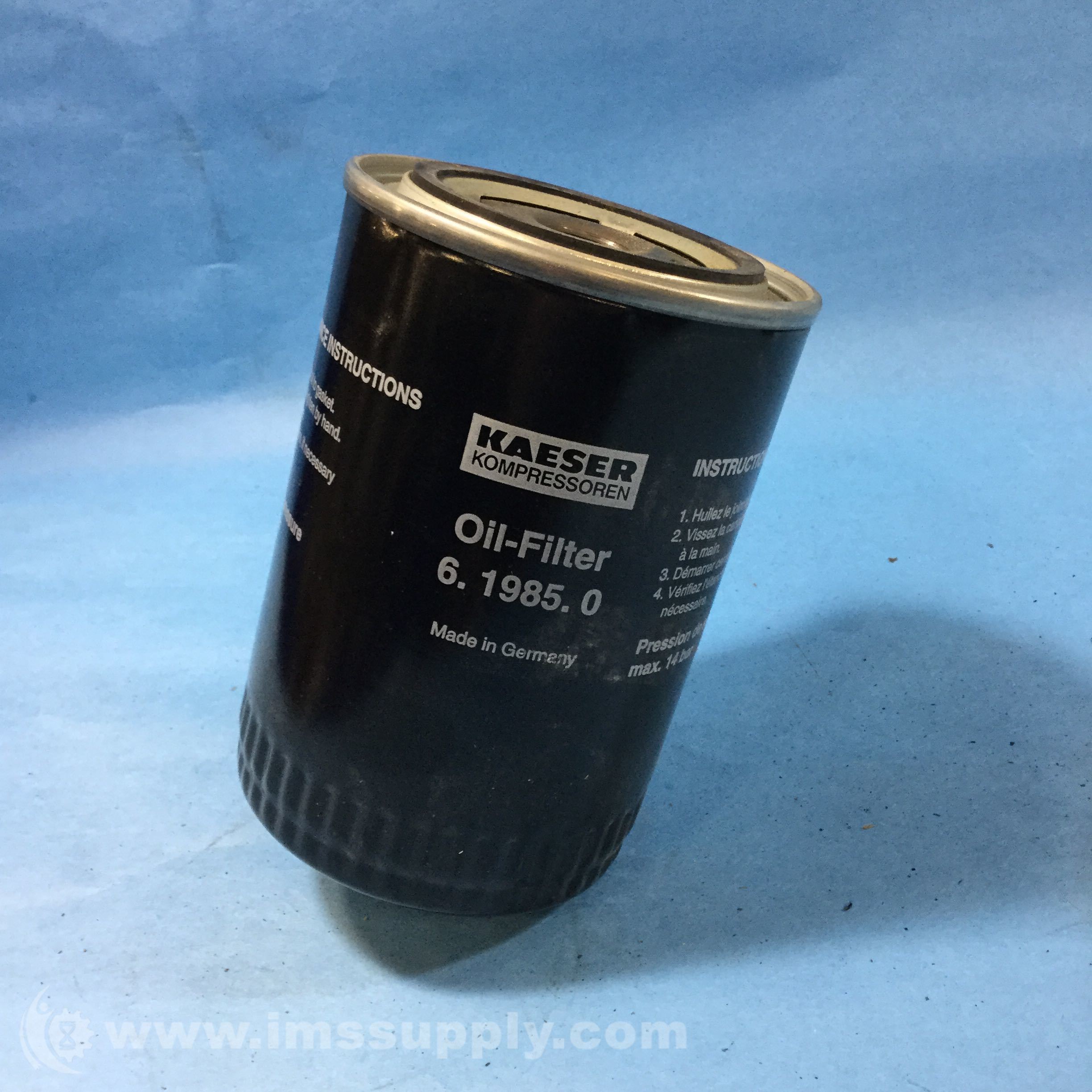 Kaeser Compressors 6.1985.0 Oil Filter - IMS Supply