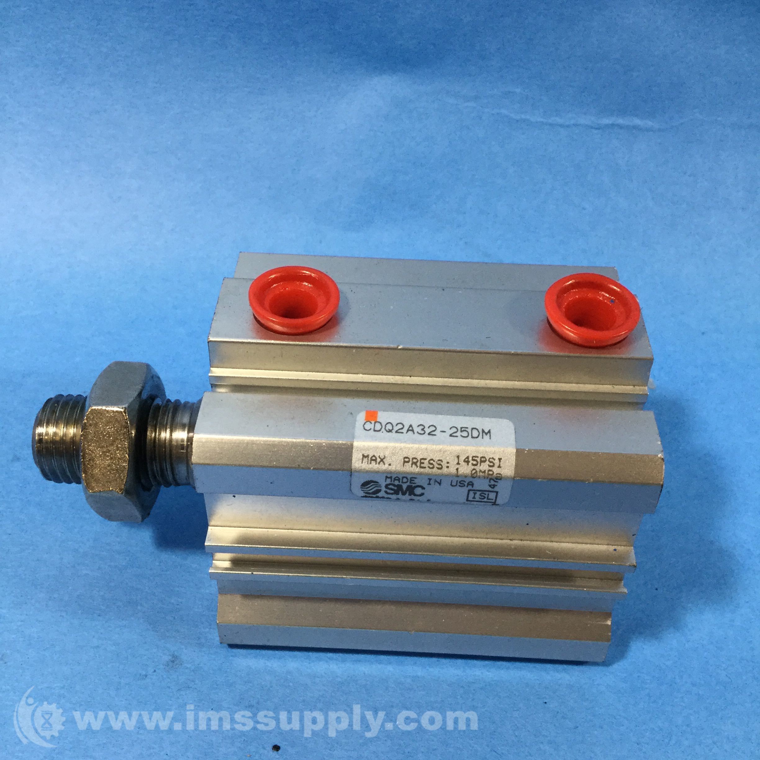 SMC CDQ2A32-25DM CQ2 Compact Cylinder, 145psi - IMS Supply