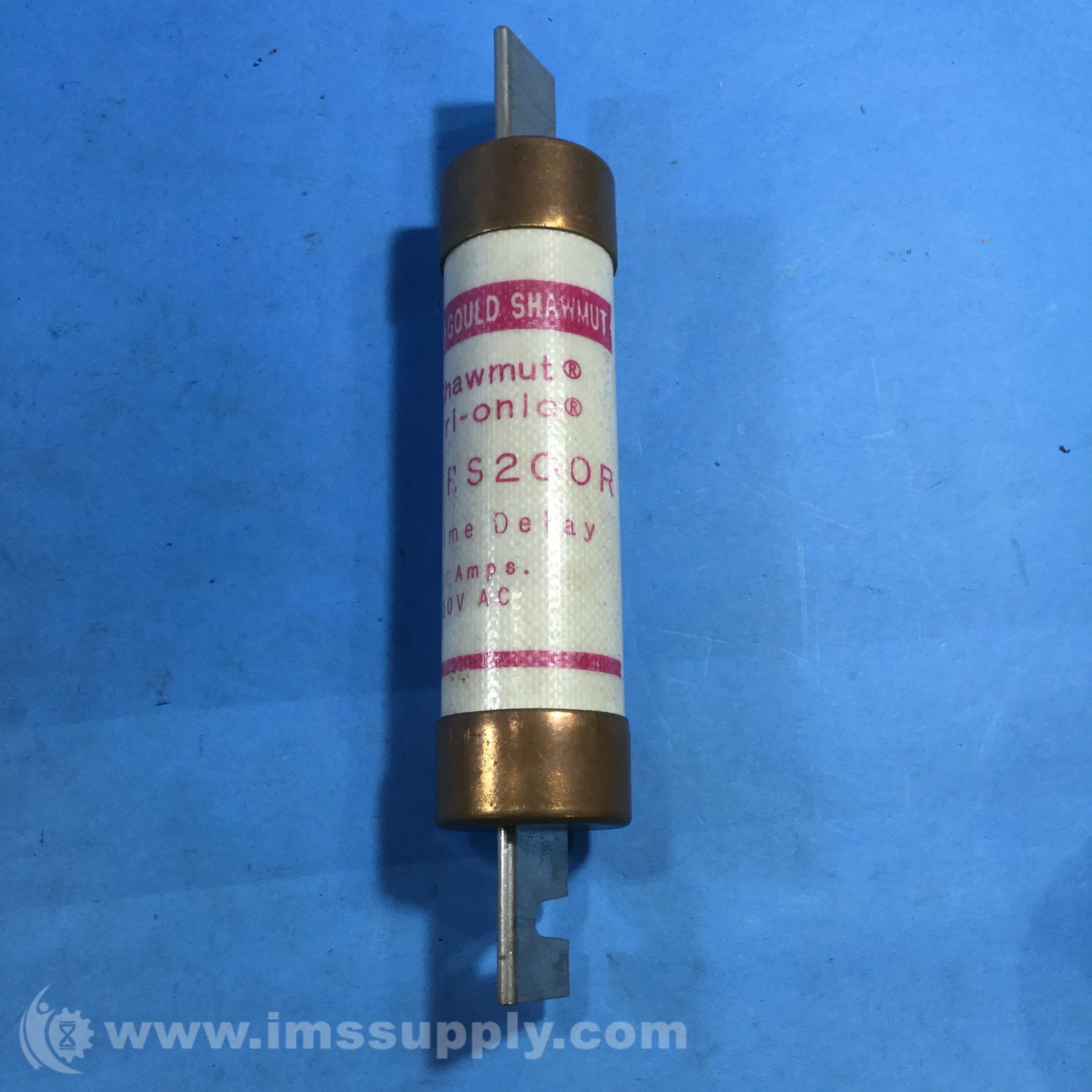 Gould TRS200R Dual Element Time Delay Fuse, 200 Amp, 600V - IMS Supply