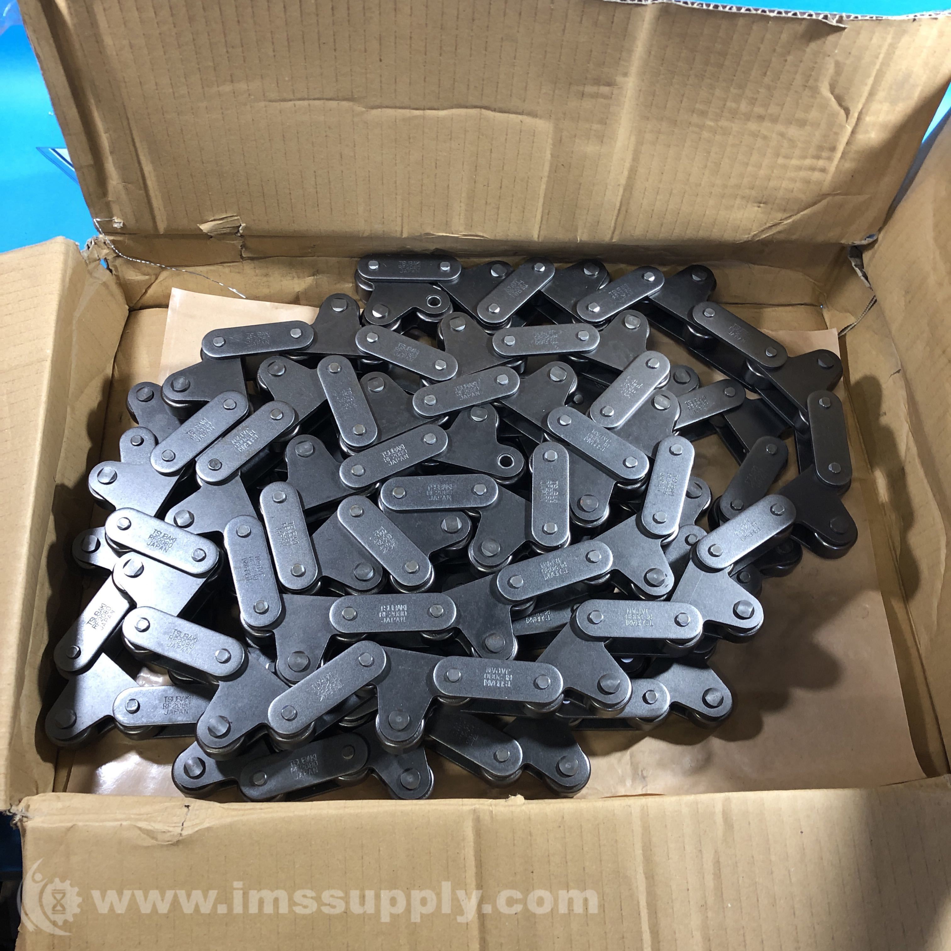 Tsubaki RF2080R-2LTR-374 Roller Chains - IMS Supply