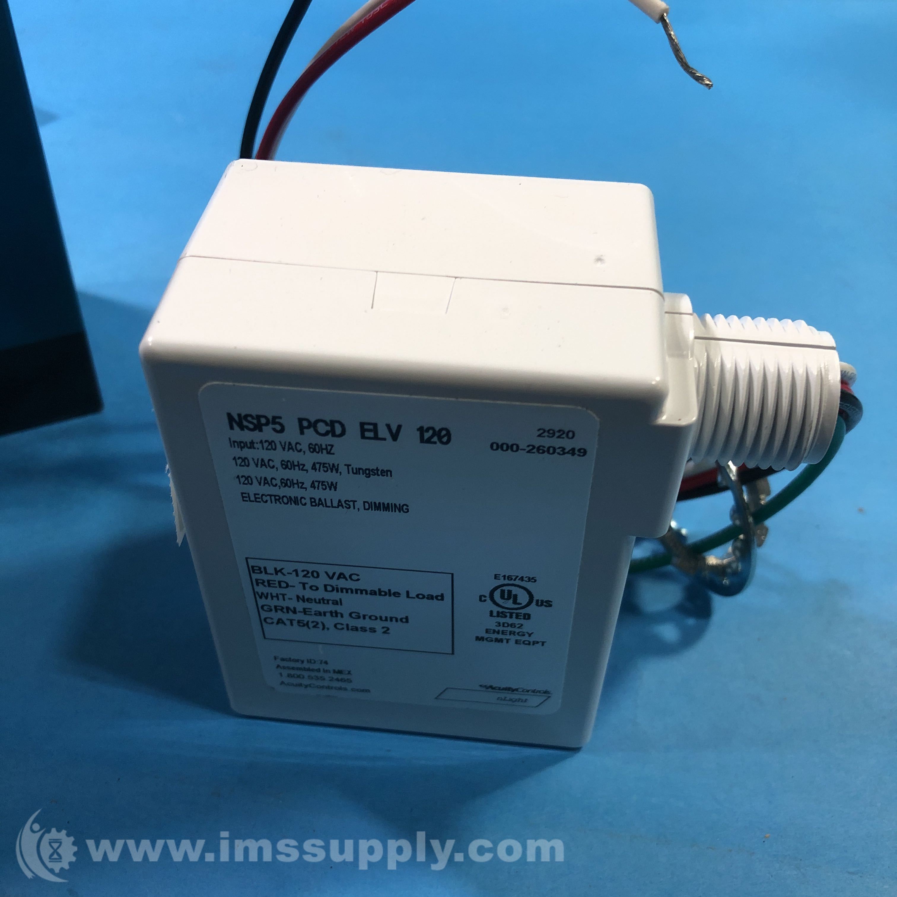 Acuity Controls NSP5 PCD ELV 120 Secondary Relay Pack - IMS Supply