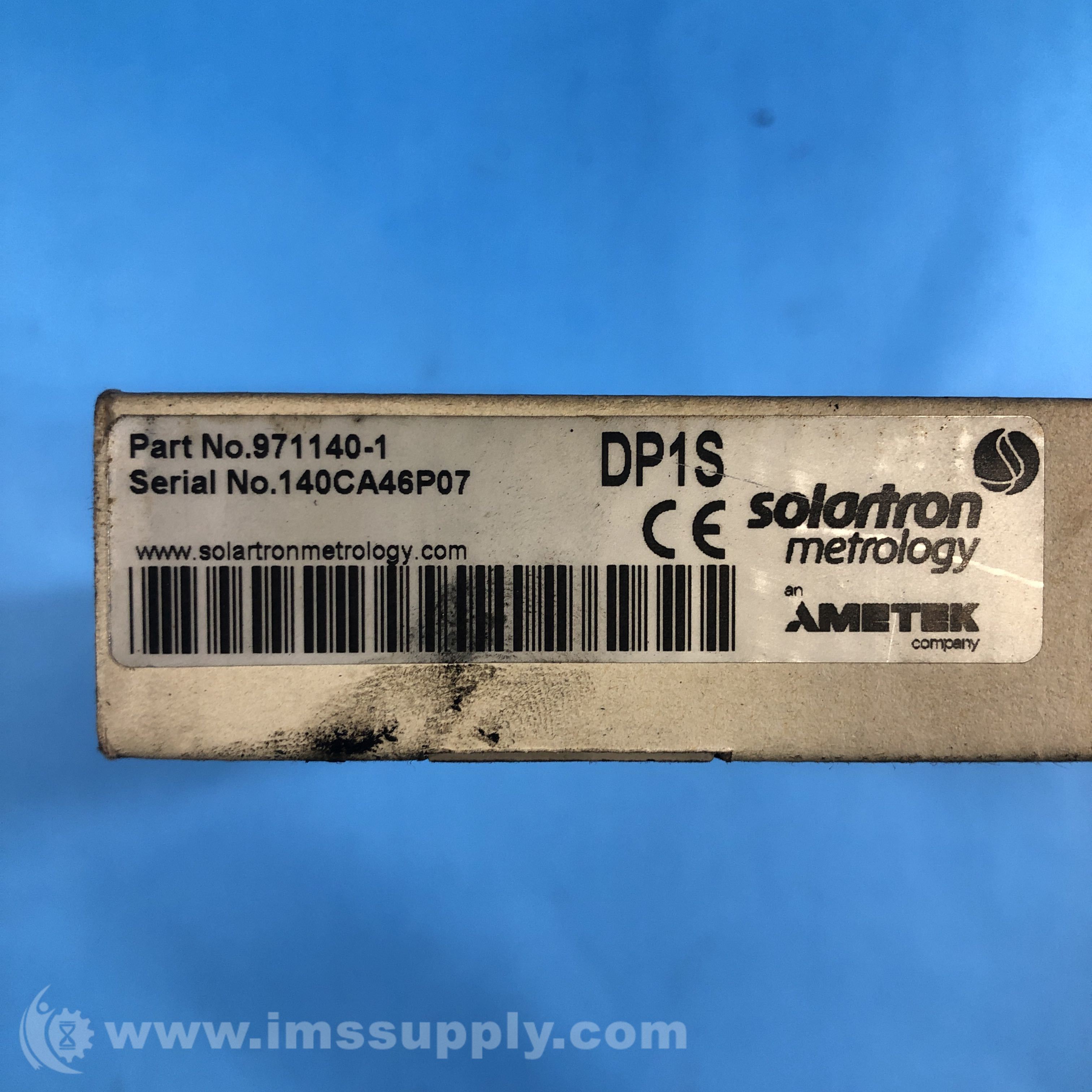 Solartron 971140-1 DP1S Probe - IMS Supply