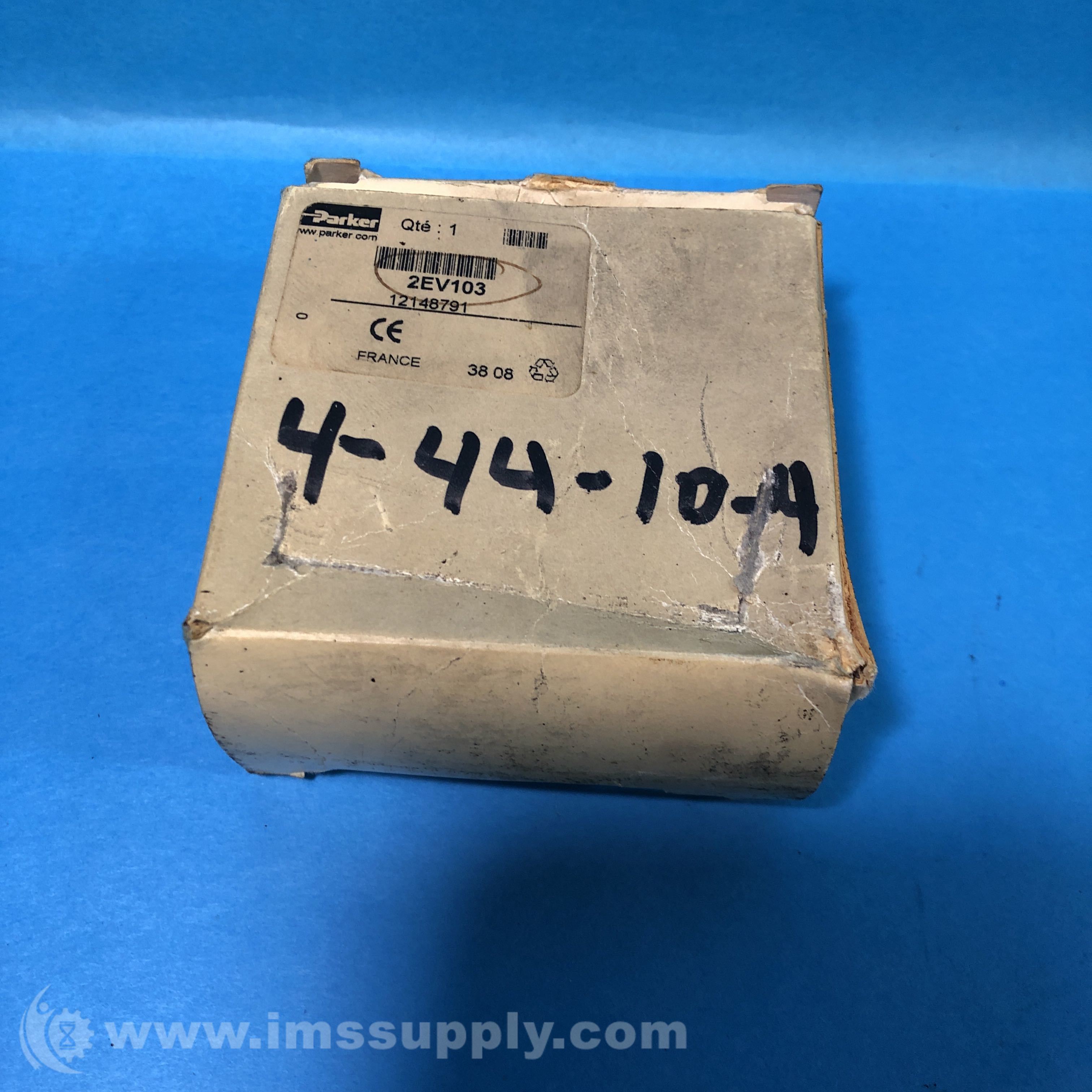 Parker 2EV103 Solenoid Coil, 24VDC/24VAC, 50/60Hz - IMS Supply