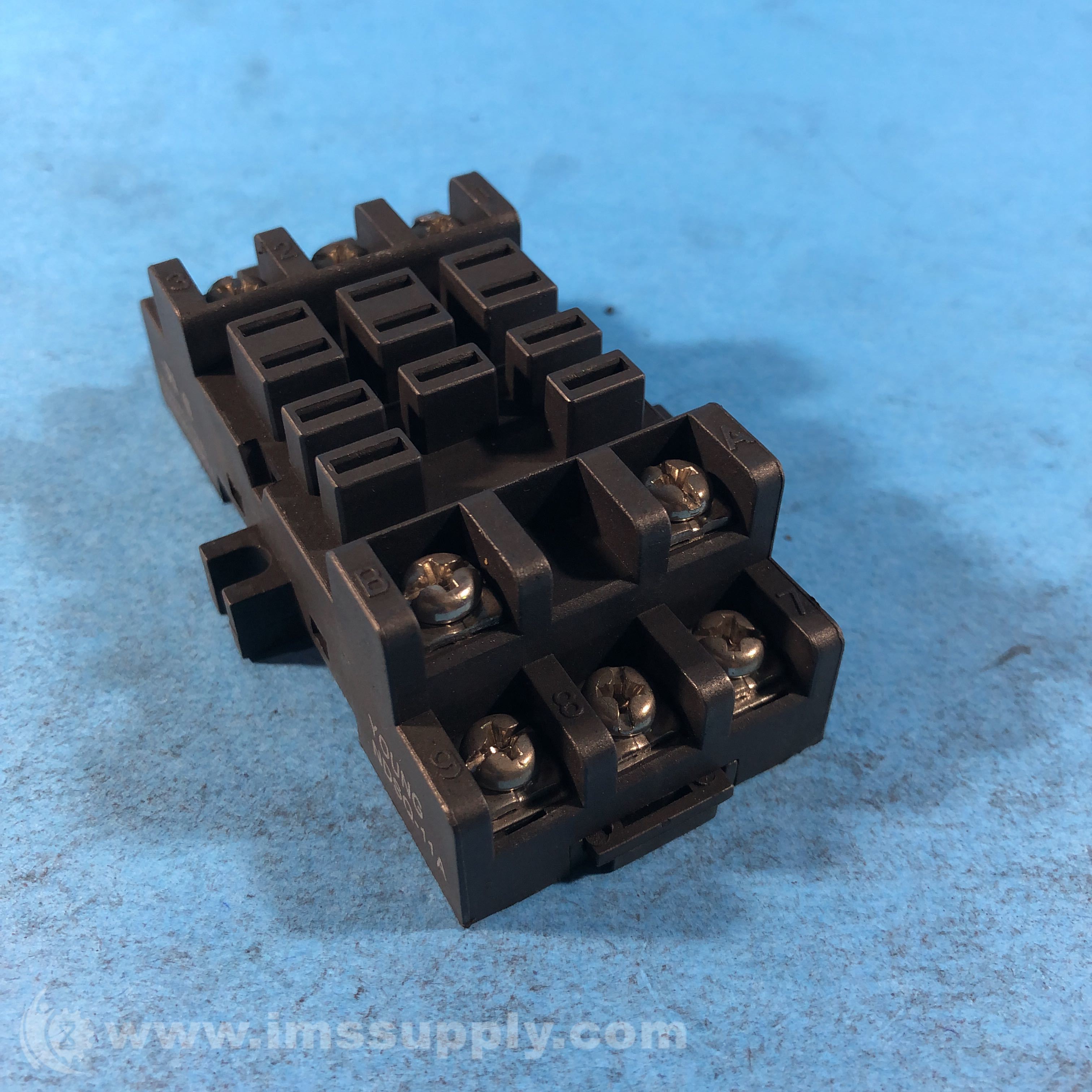 Young Electronics NDSQ-11A Relay Socket, Surface or DIN Mount - IMS Supply