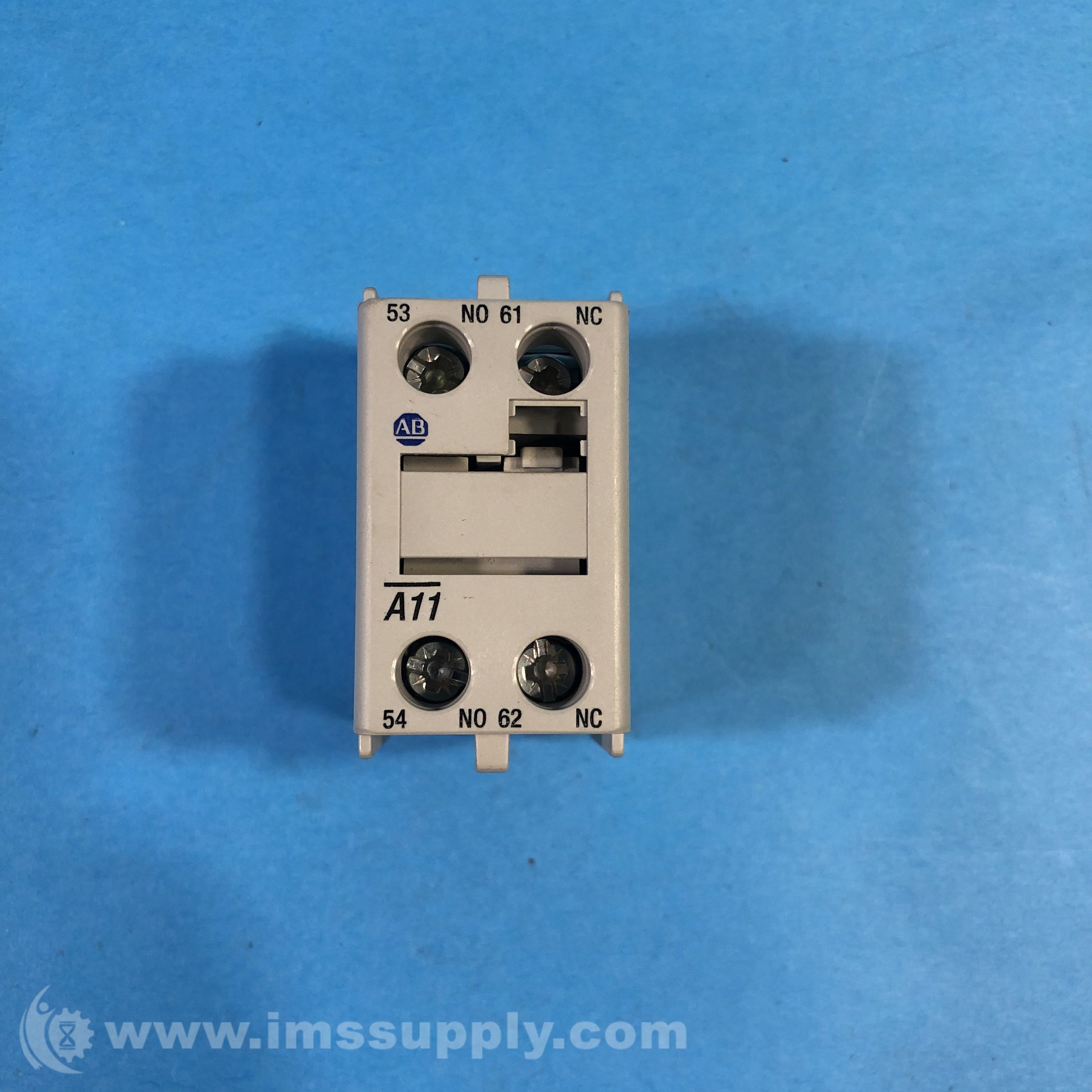 Allen Bradley 100-FA11 Auxiliary Contact Block Front Mounting - IMS Supply