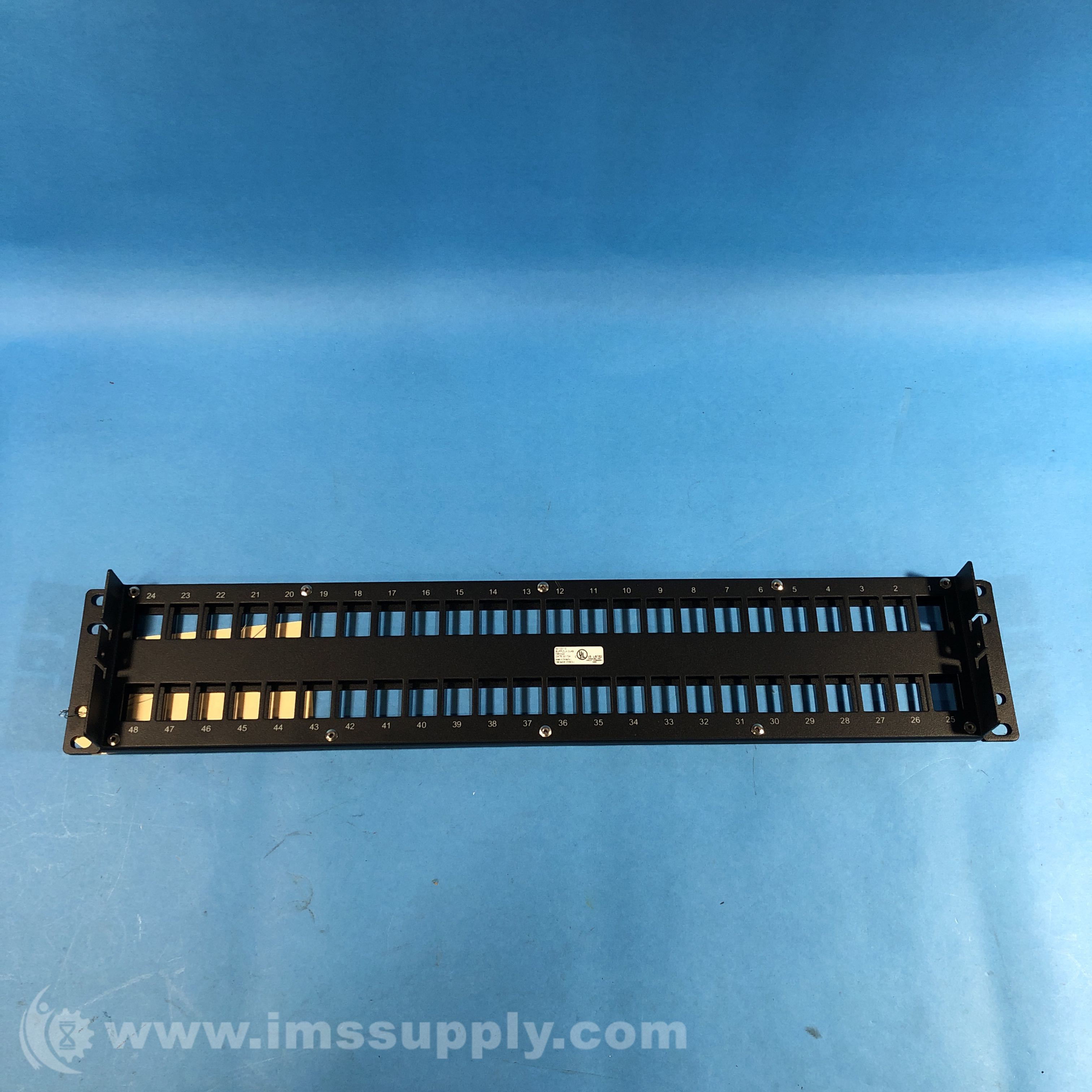 Belden BUPP-FLX-2U48-FBKKZZ REVConnect Patch Panel, 48 Port, 2U - IMS ...