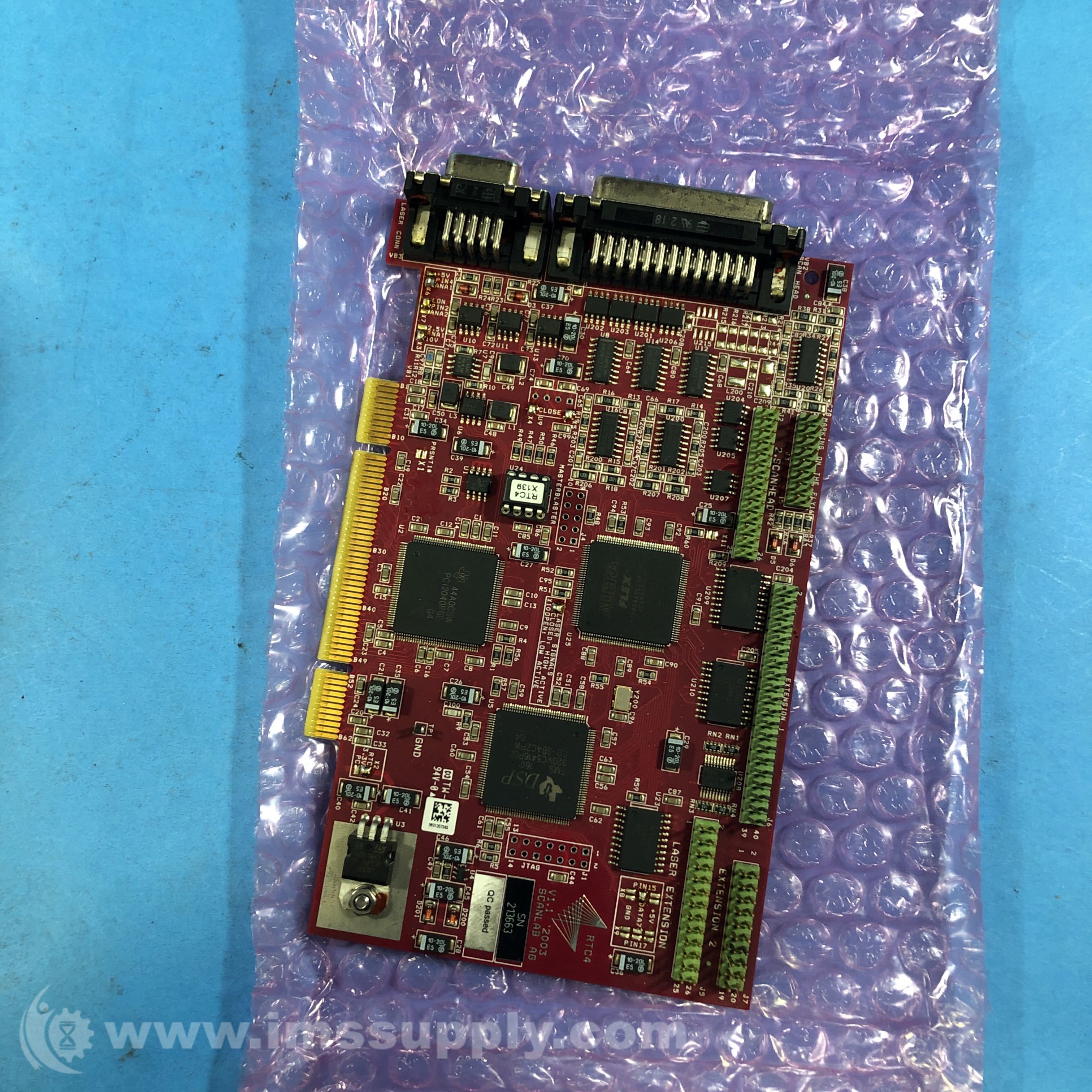 Scanlab RTC4X139 1.1 Laser Controller Board - IMS Supply