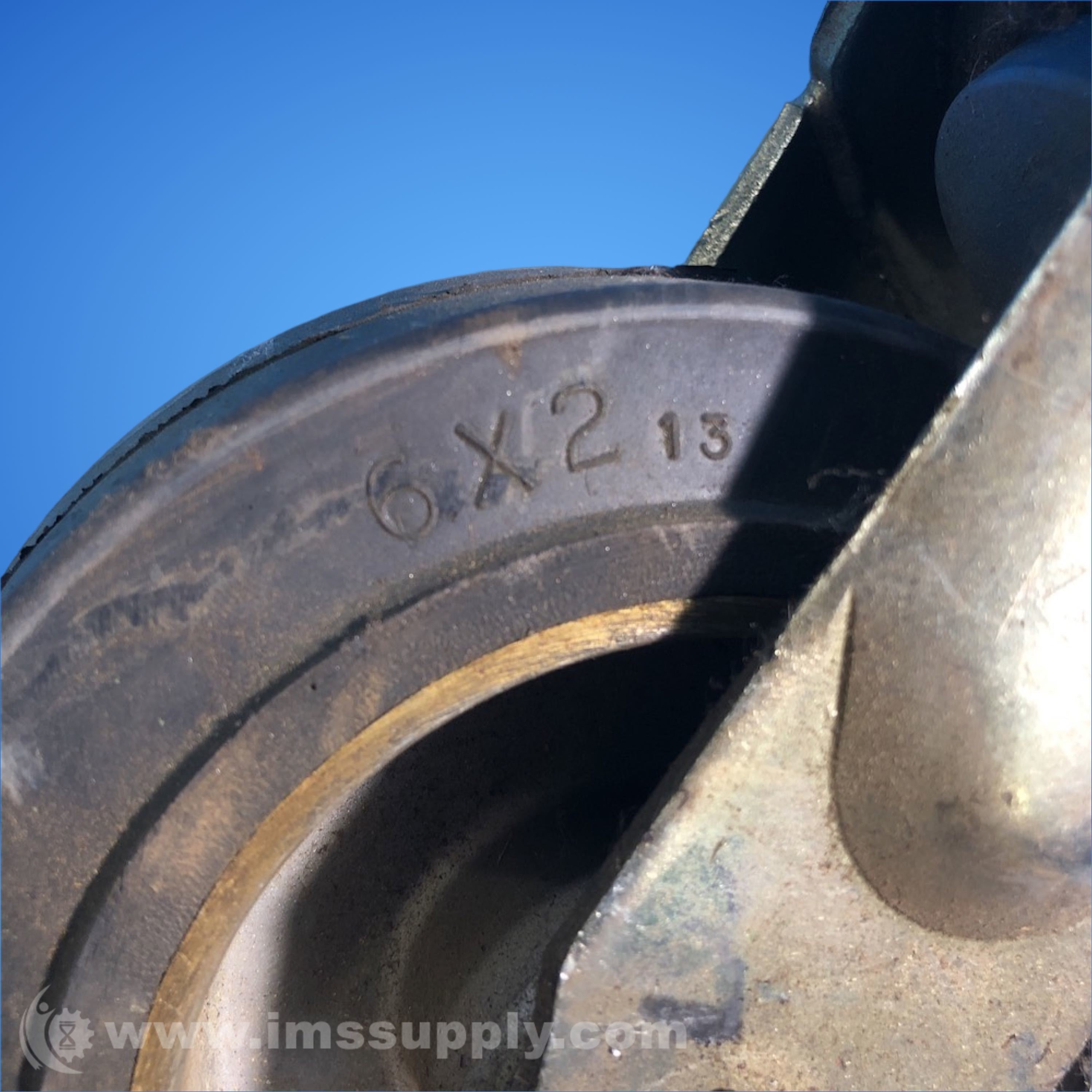 Bassick 6 inch Steel Caster Wheel - IMS Supply