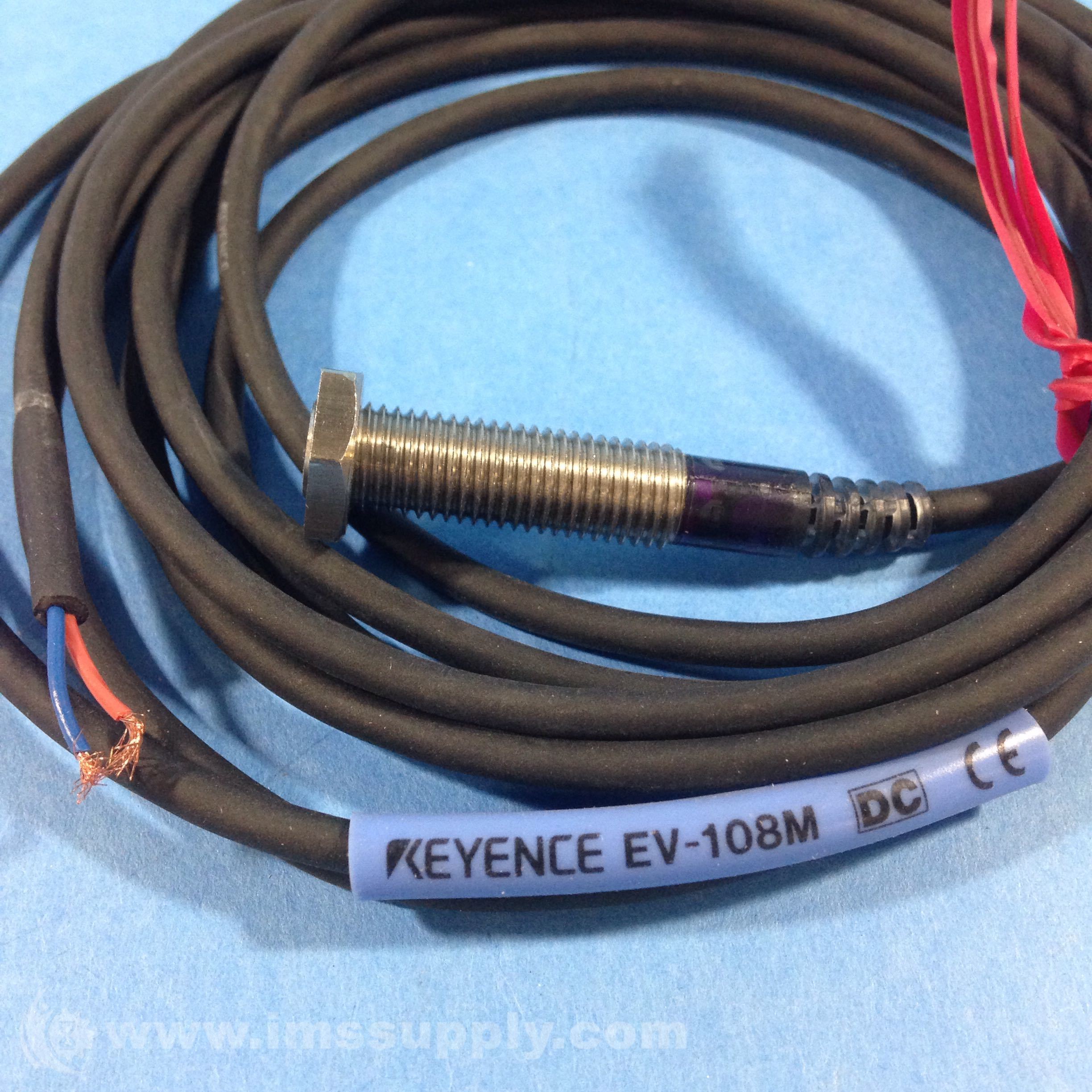 Keyence Corp EV-108M Proximity Switch 2M - IMS Supply