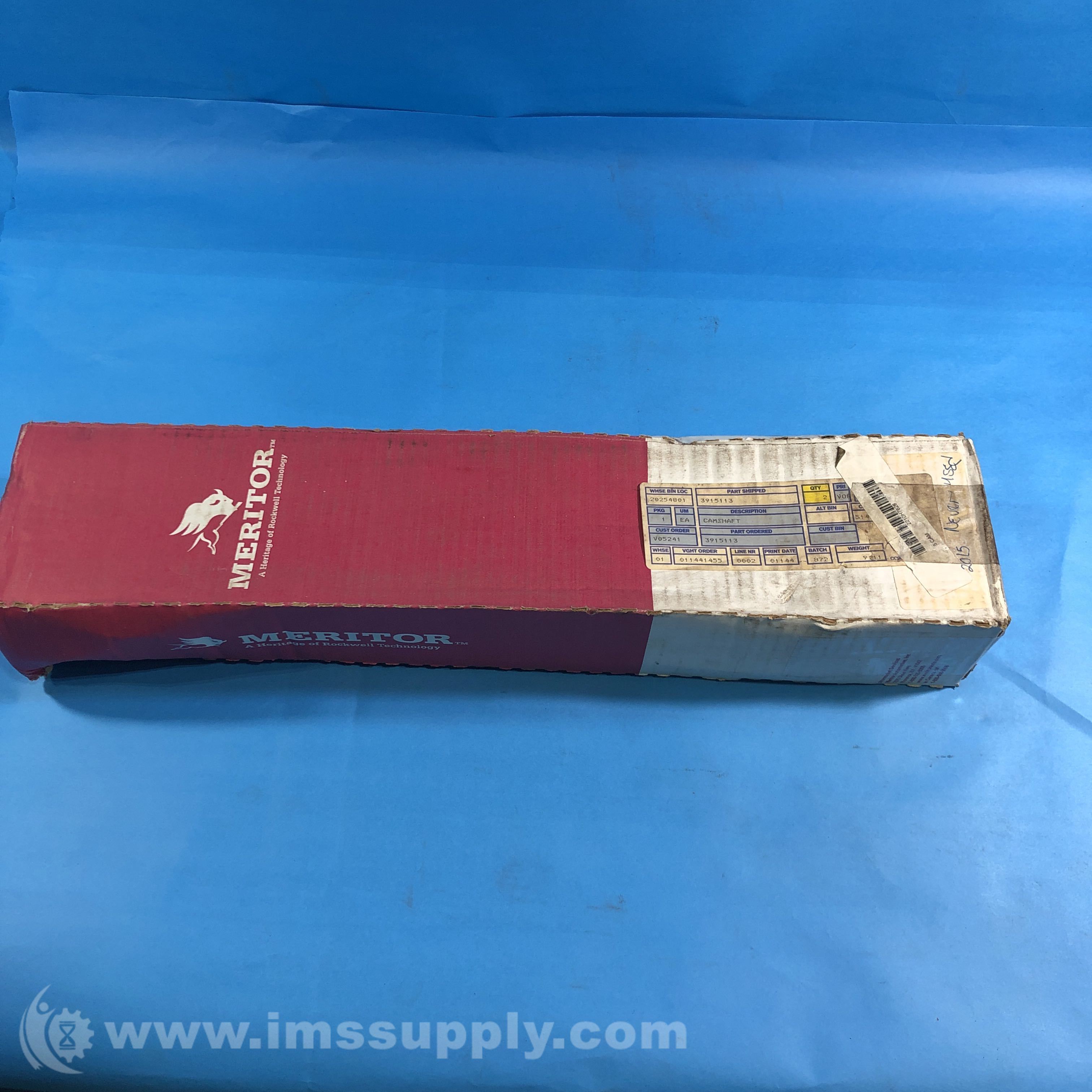 Meritor 2210 H 7626 Right Hand Camshaft - IMS Supply