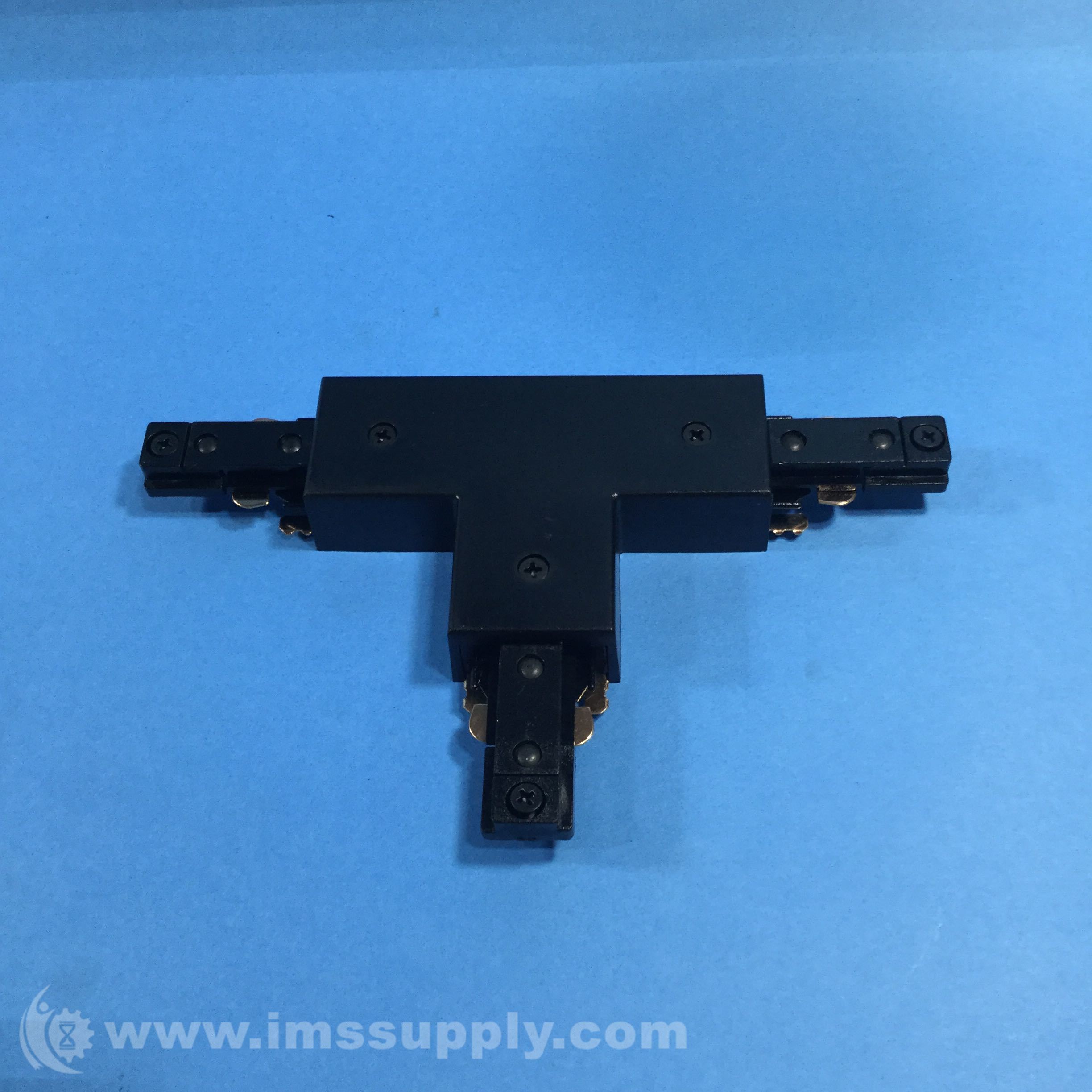 ConTech Lighting LA-14-B 1-Circuit Track T Connector - IMS Supply