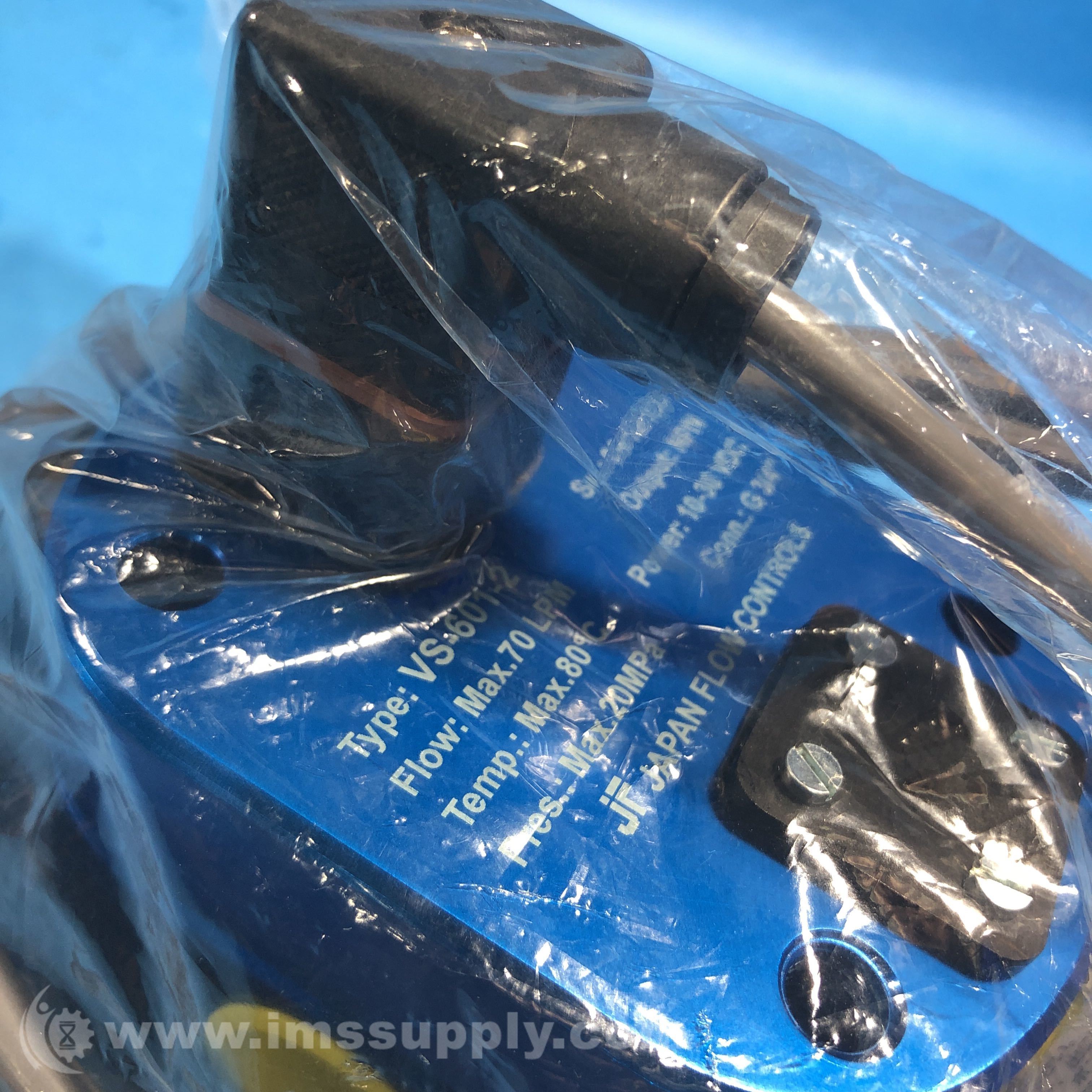 Japan Flow Controls Co. Ltd. VS-601-2 Flowmeter - IMS Supply