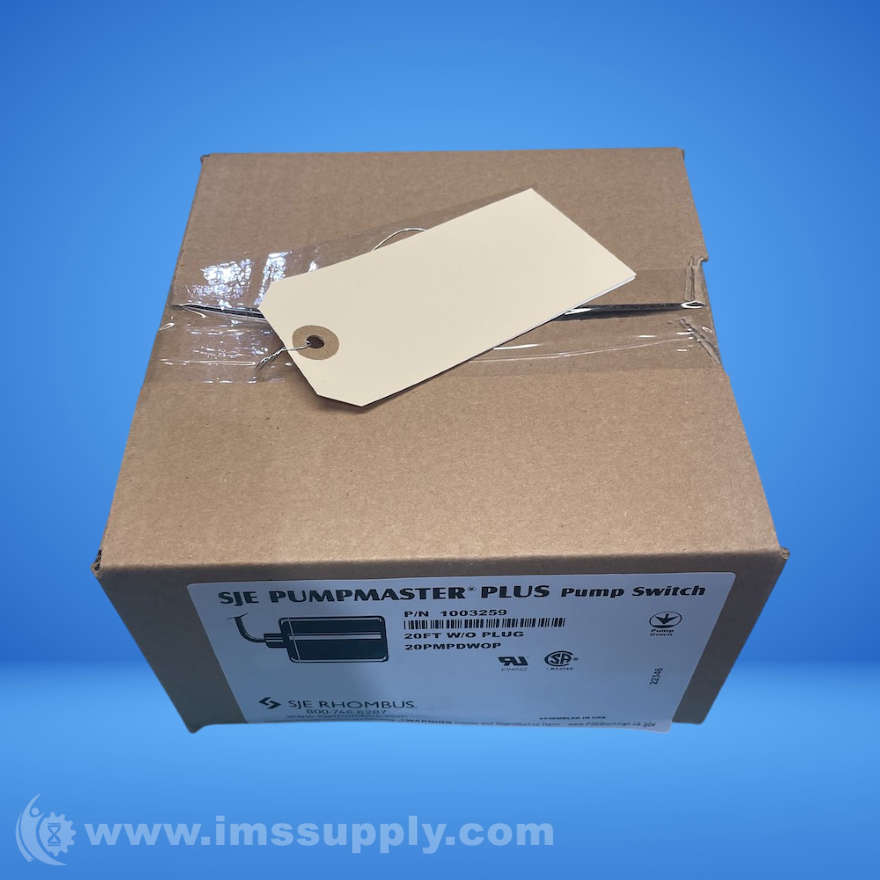 SJE Rhombus 1003259 Pump Switch - IMS Supply