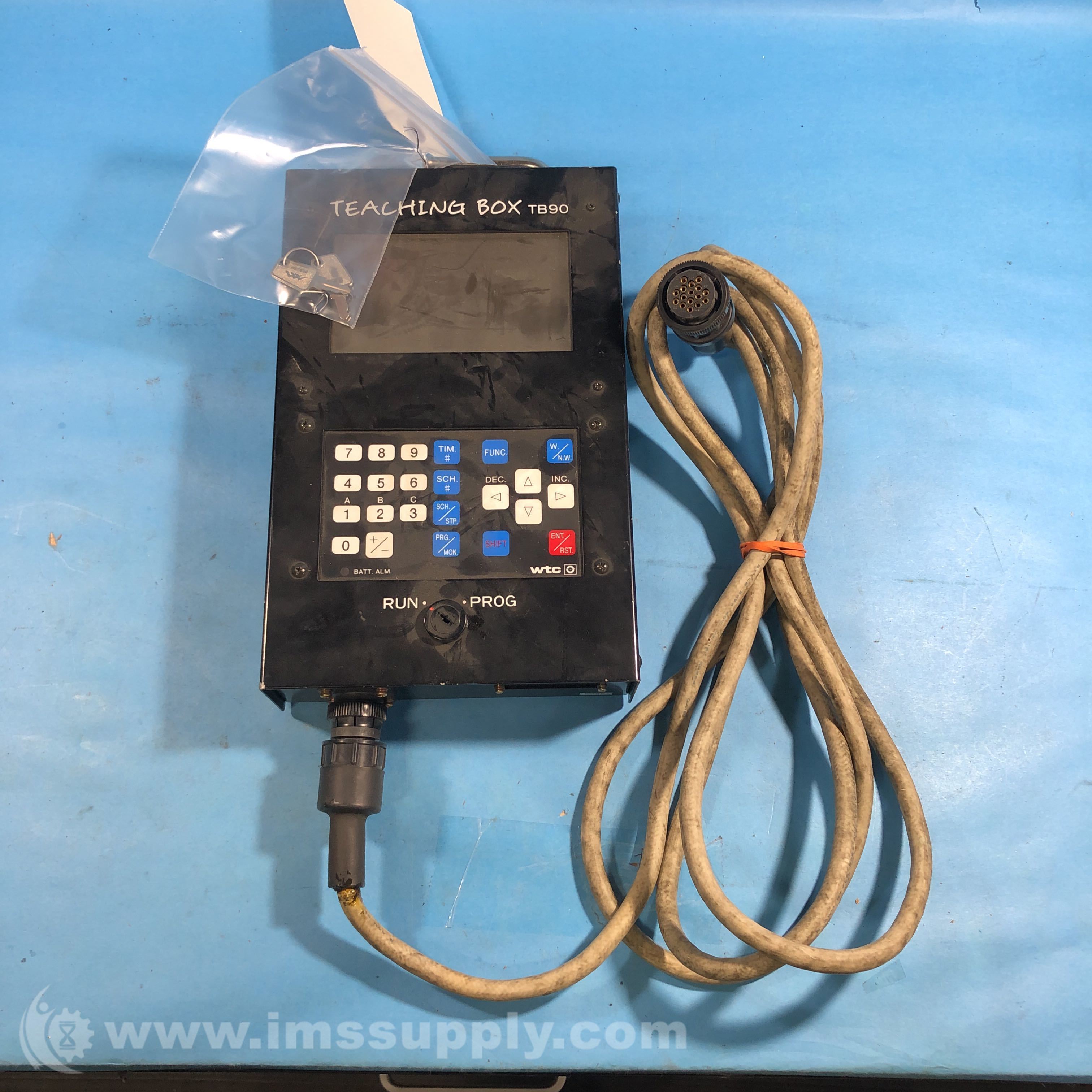 WTC TB90-P02A Teaching Box Programming Pendant - IMS Supply