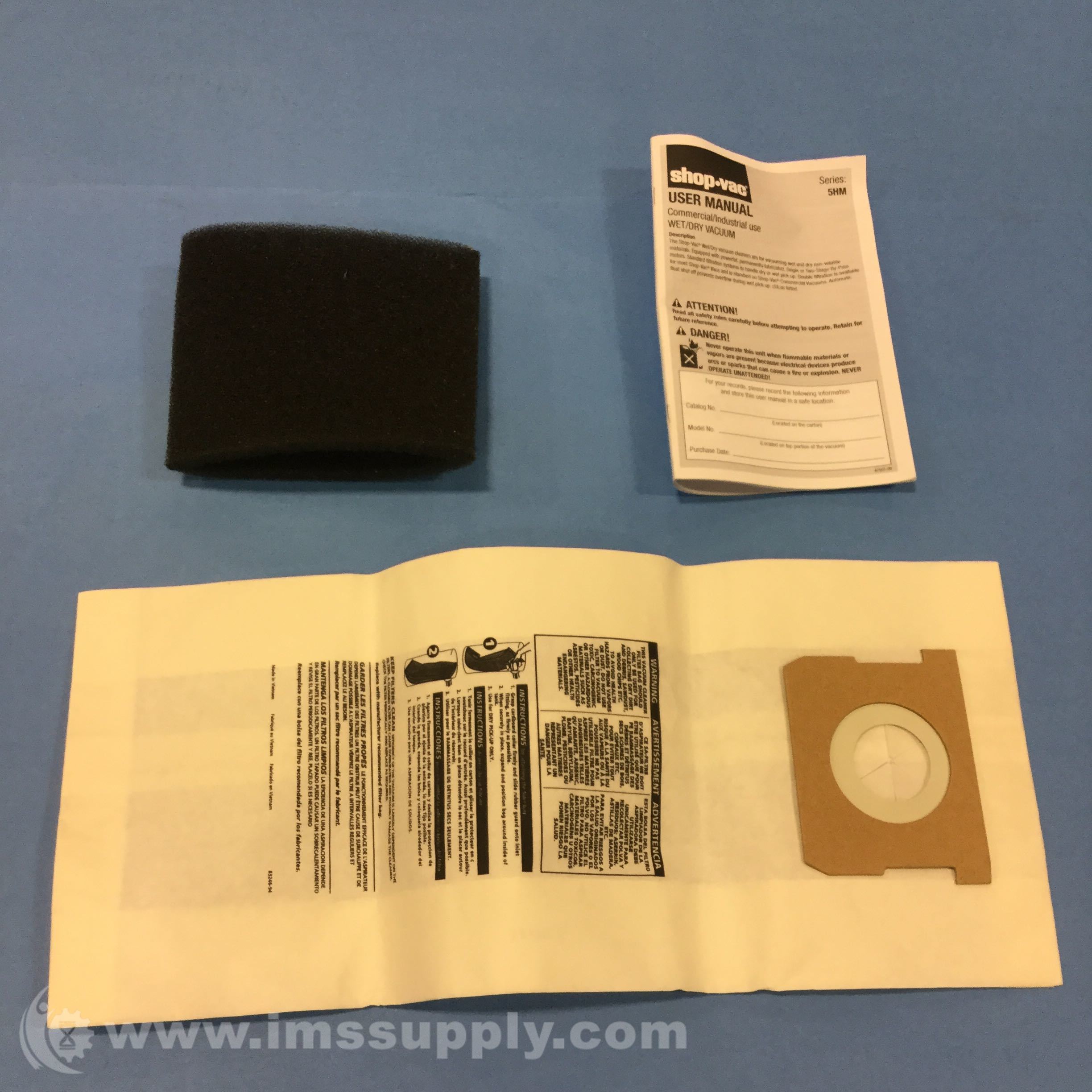 Shop-Vac Corporation 5HM500 Wet and Dry Vacuum - IMS Supply