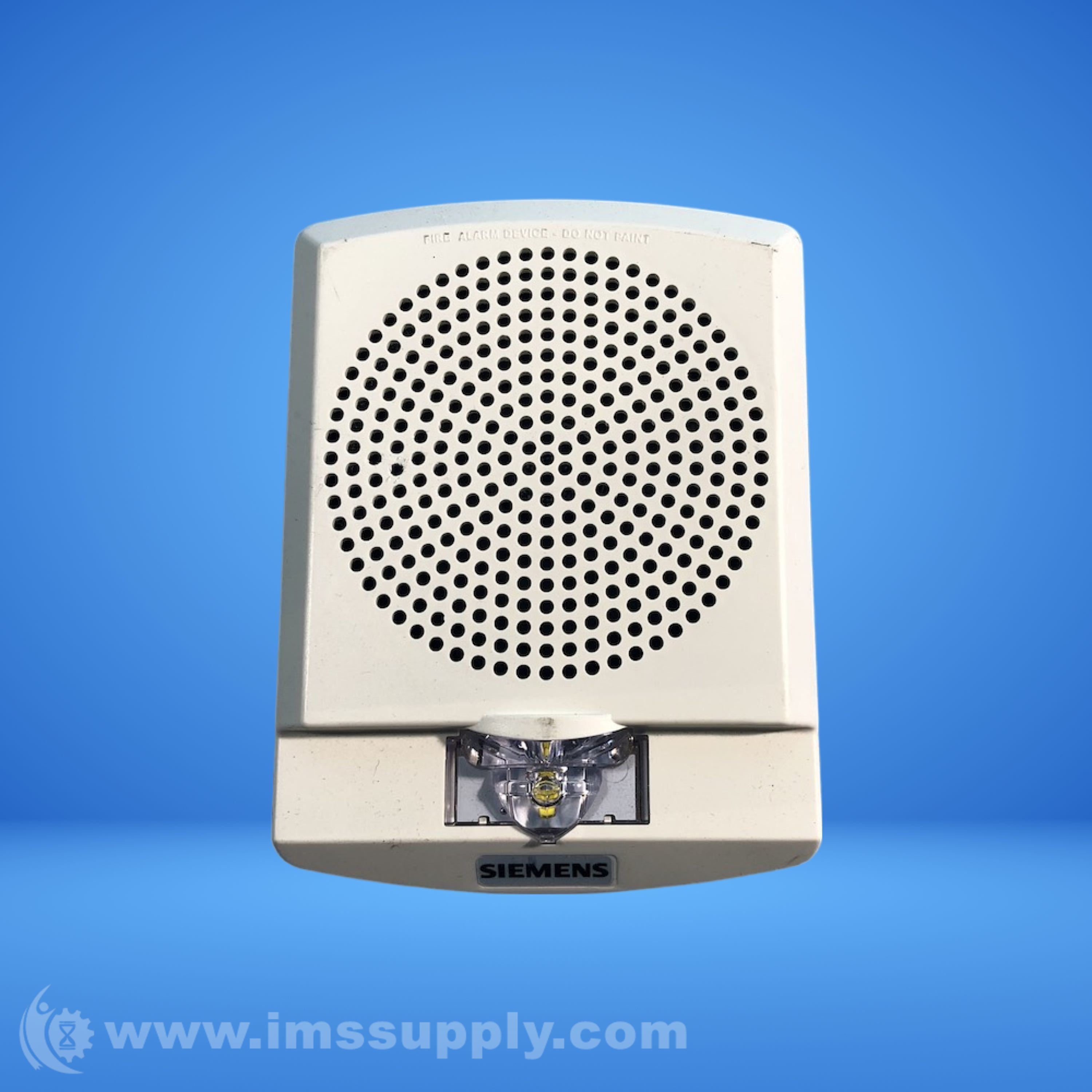 Siemens SLSPSW White LED Fire Alarm Speaker Strobe - IMS Supply