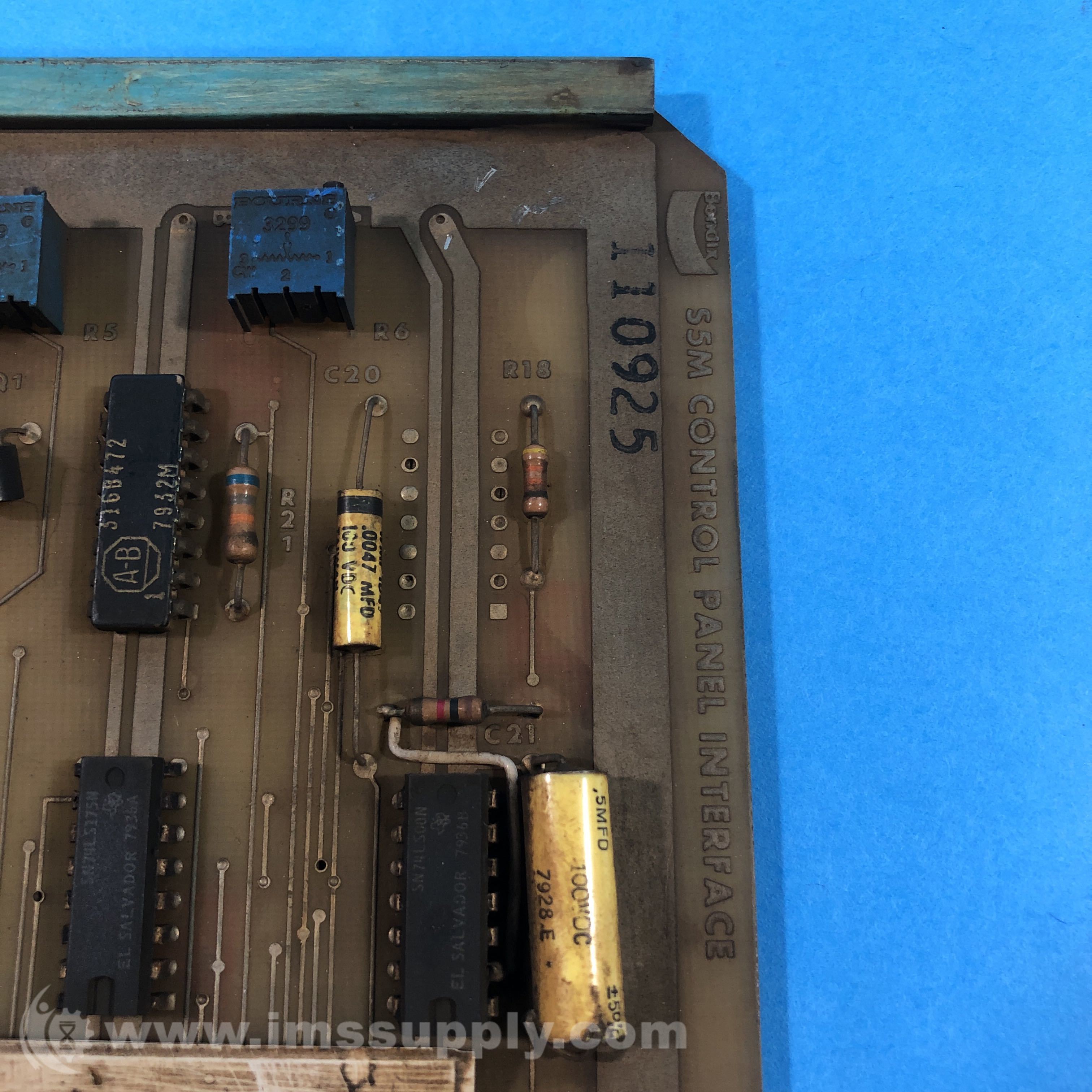 Bendix 3732853 S5M Control Panel Interface PC Board - IMS Supply