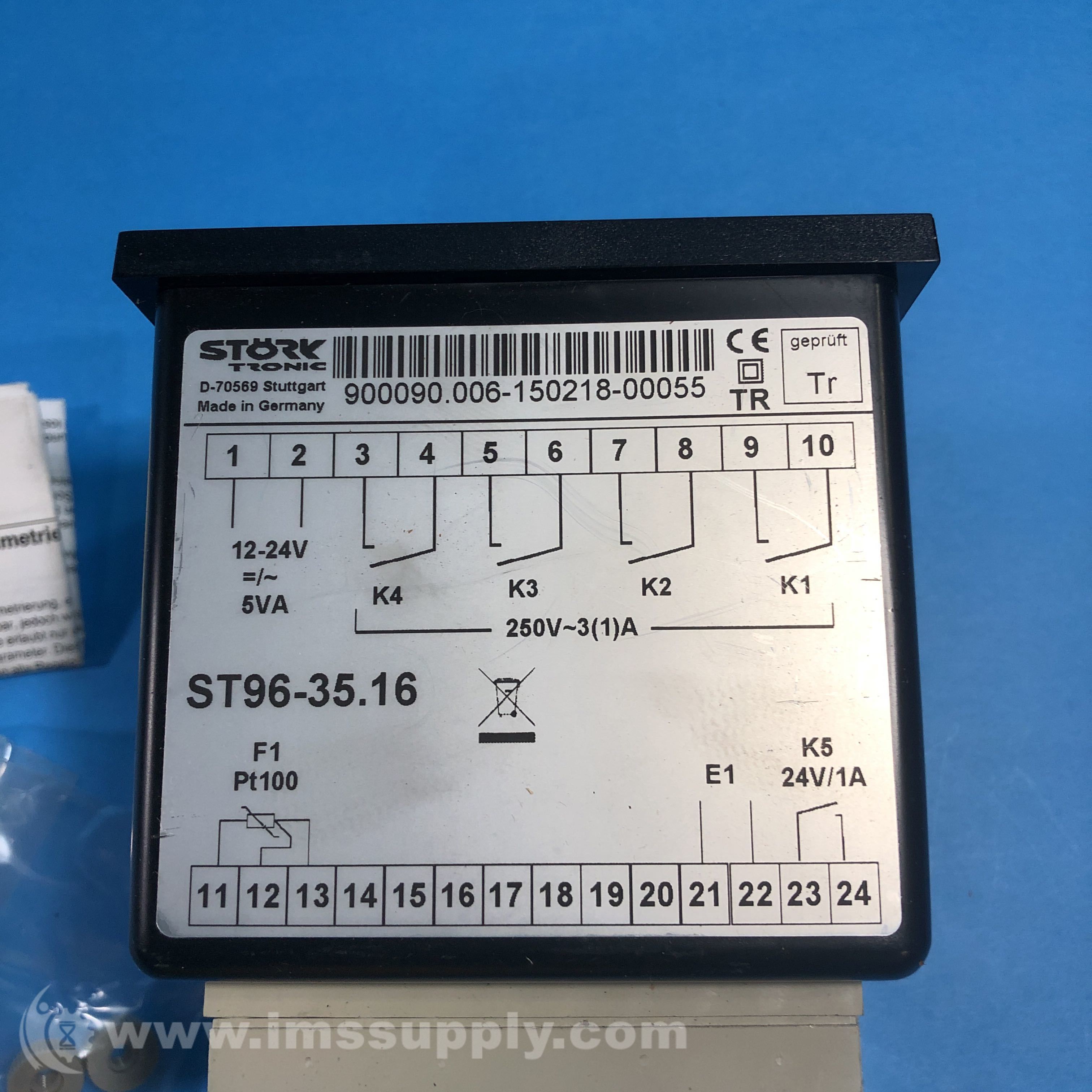Stork Tronic ST96-35.16 Four-Stage Controller - IMS Supply