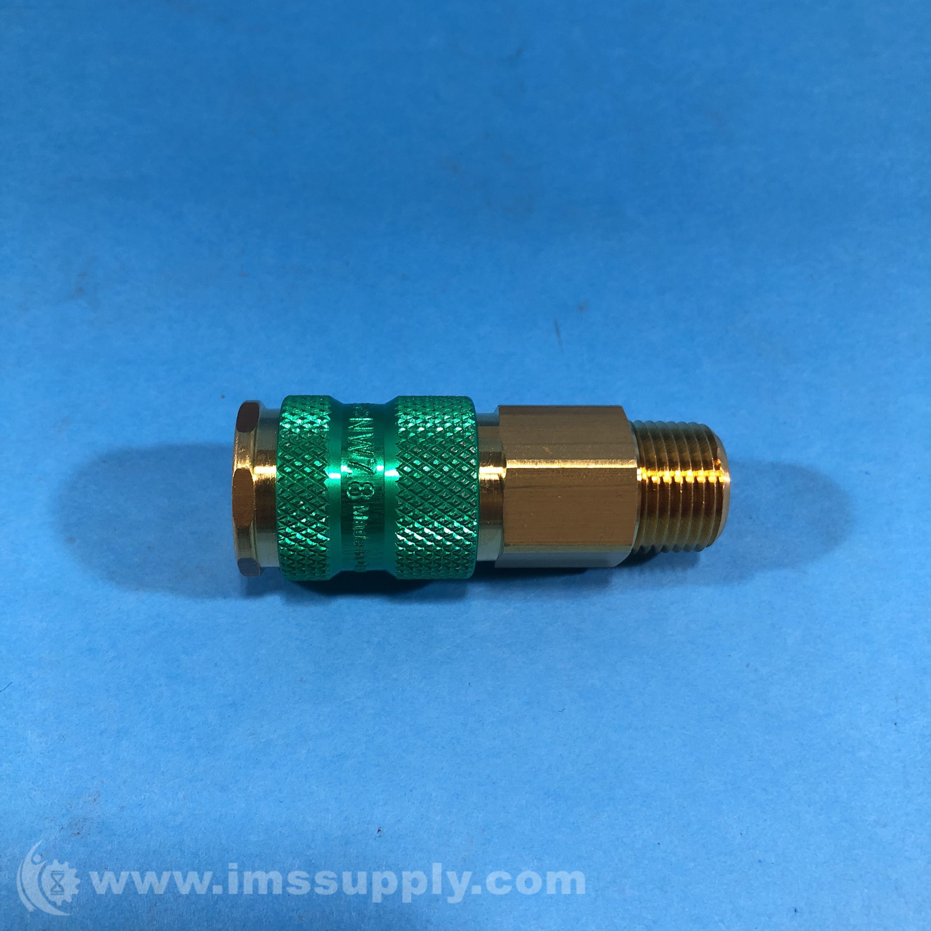 Parker *25*NW7.8 Color Green Quick Coupling - IMS Supply