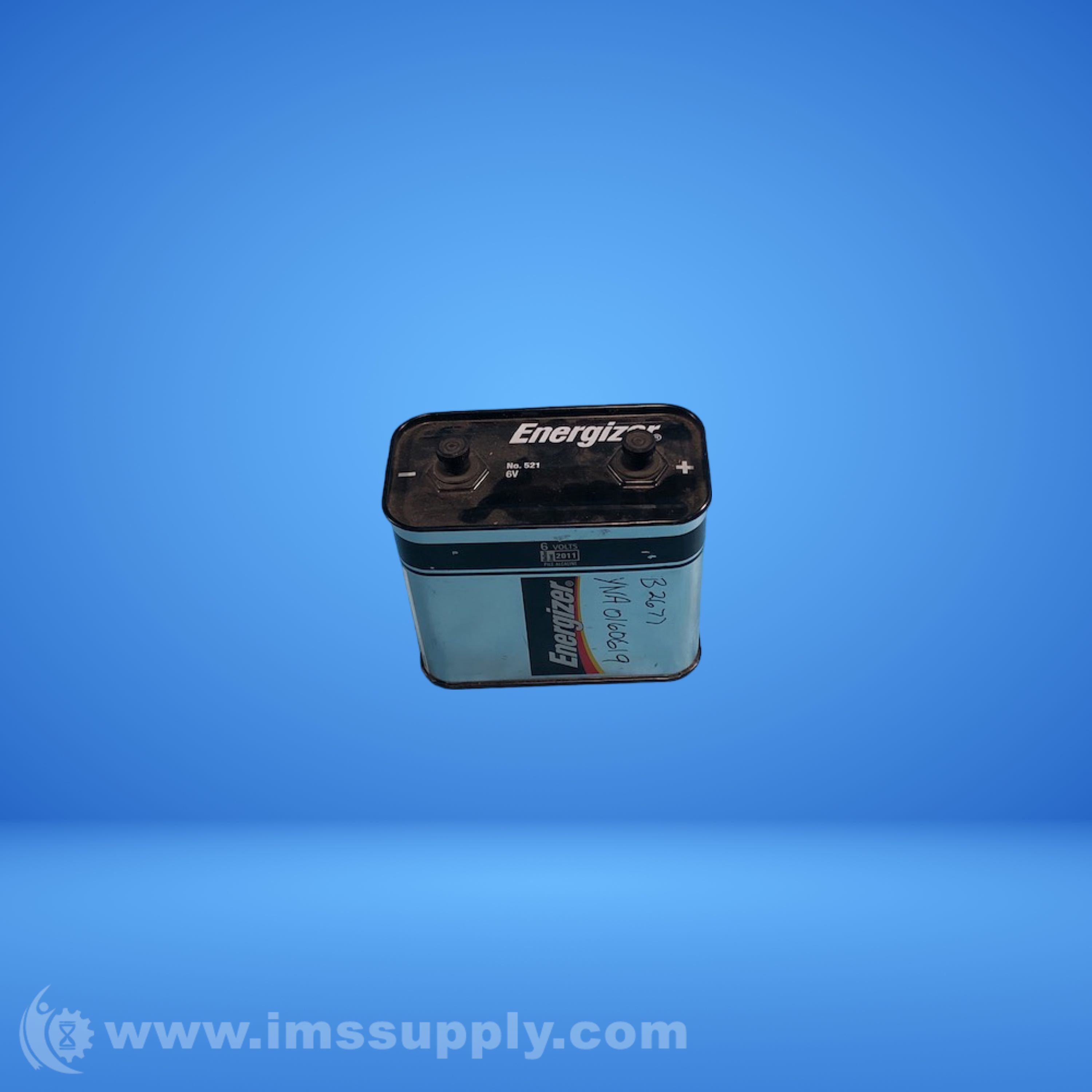 Energizer NO. 521 6V Lantern Screw Top Battery - IMS Supply