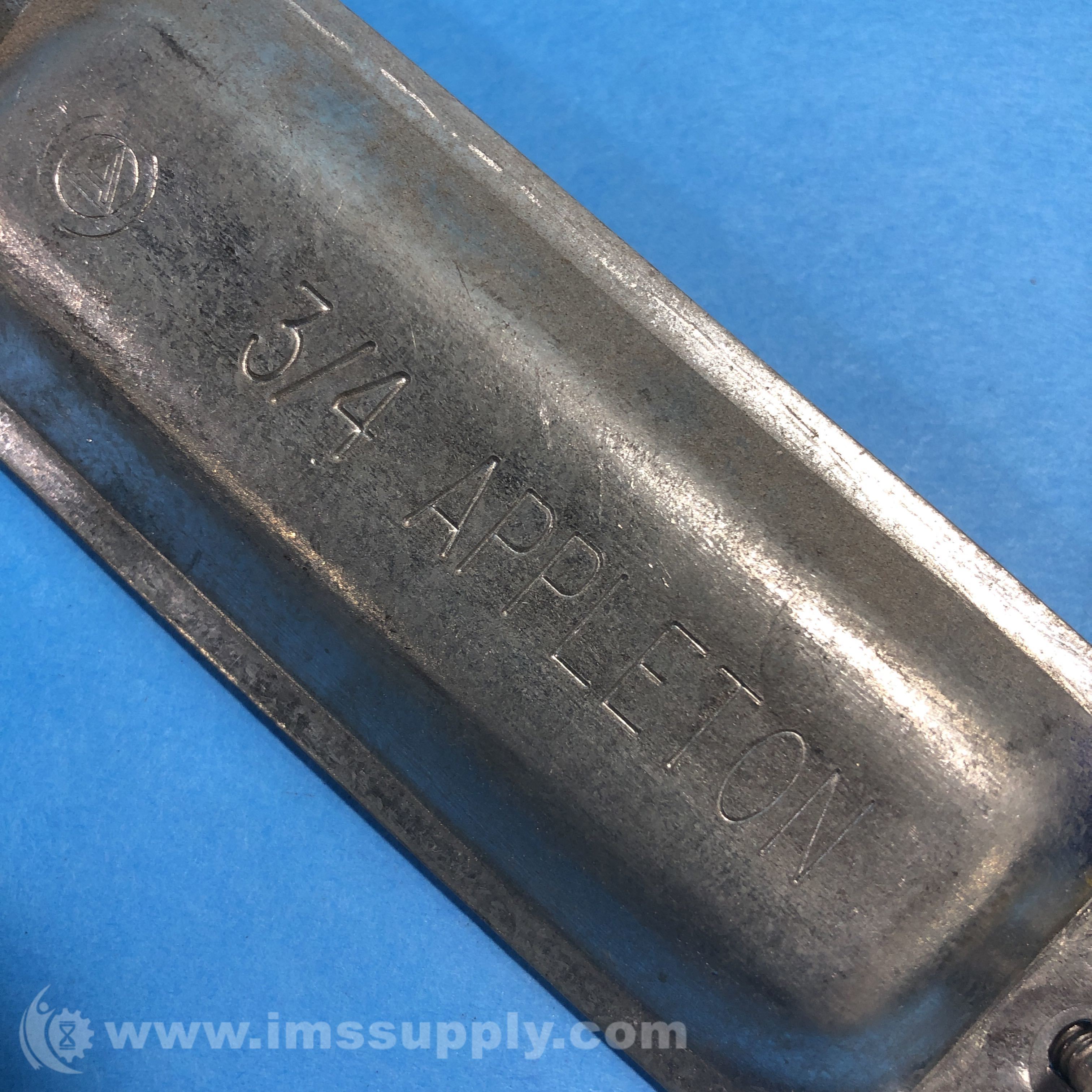 Appleton 3/4 Conduit Outlet Cover - IMS Supply