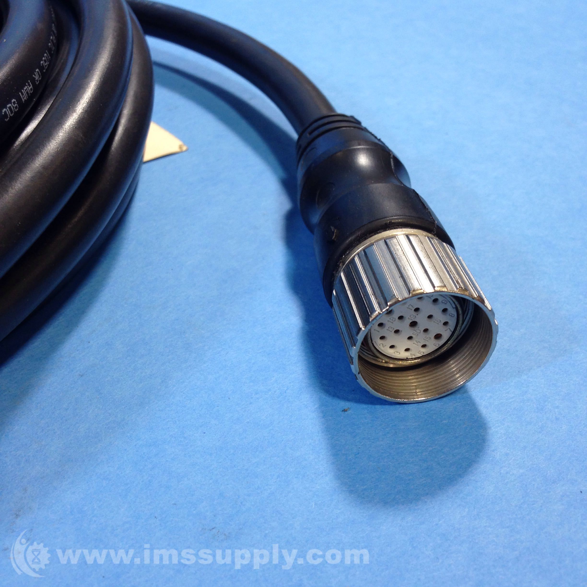 Allen Bradley 889M-F19RM-10 Cordset 300V M23 19-Pin Female Plug - IMS ...
