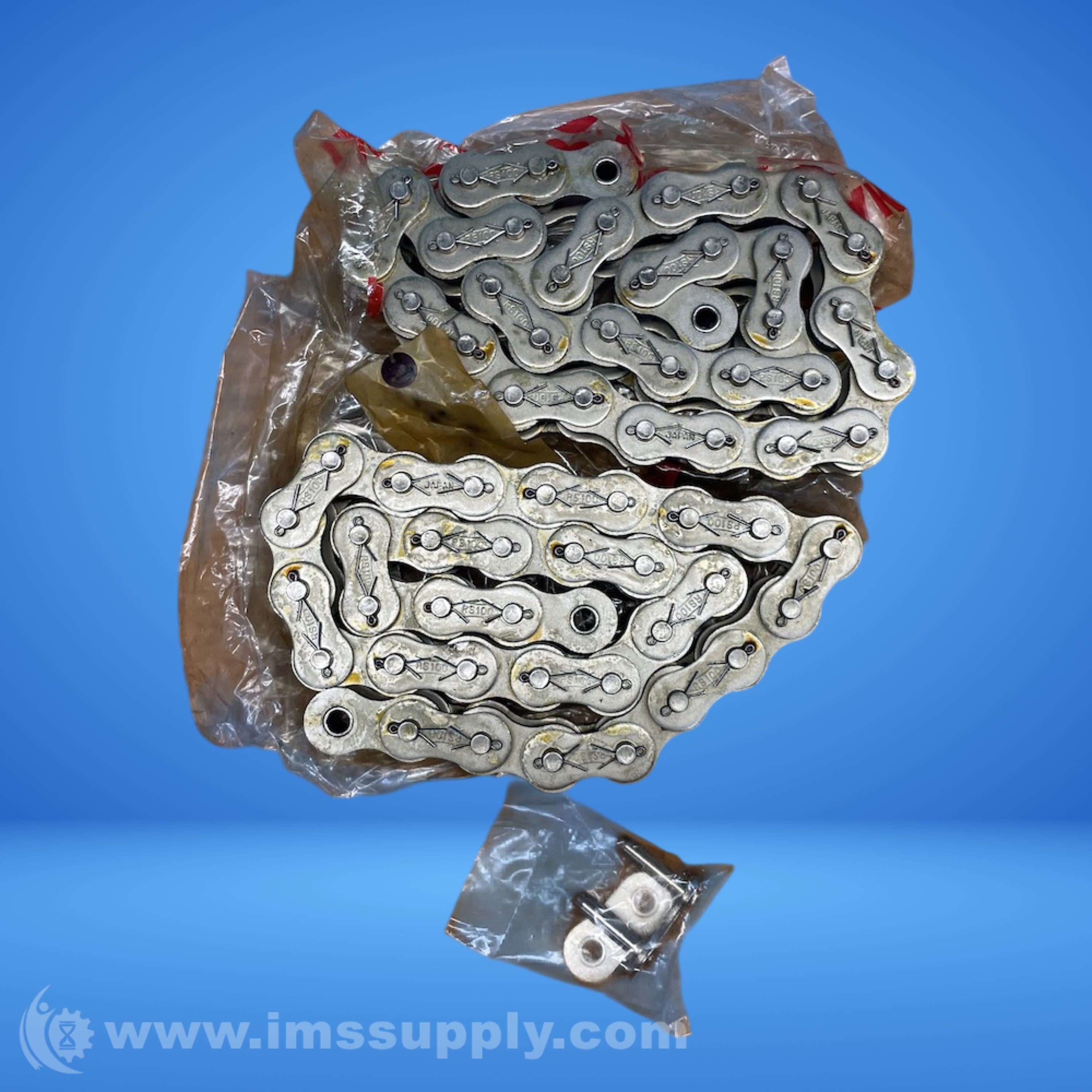 Tsubaki RS50-1 Roller Chain No. of Links 33 Box of 2 - IMS Supply
