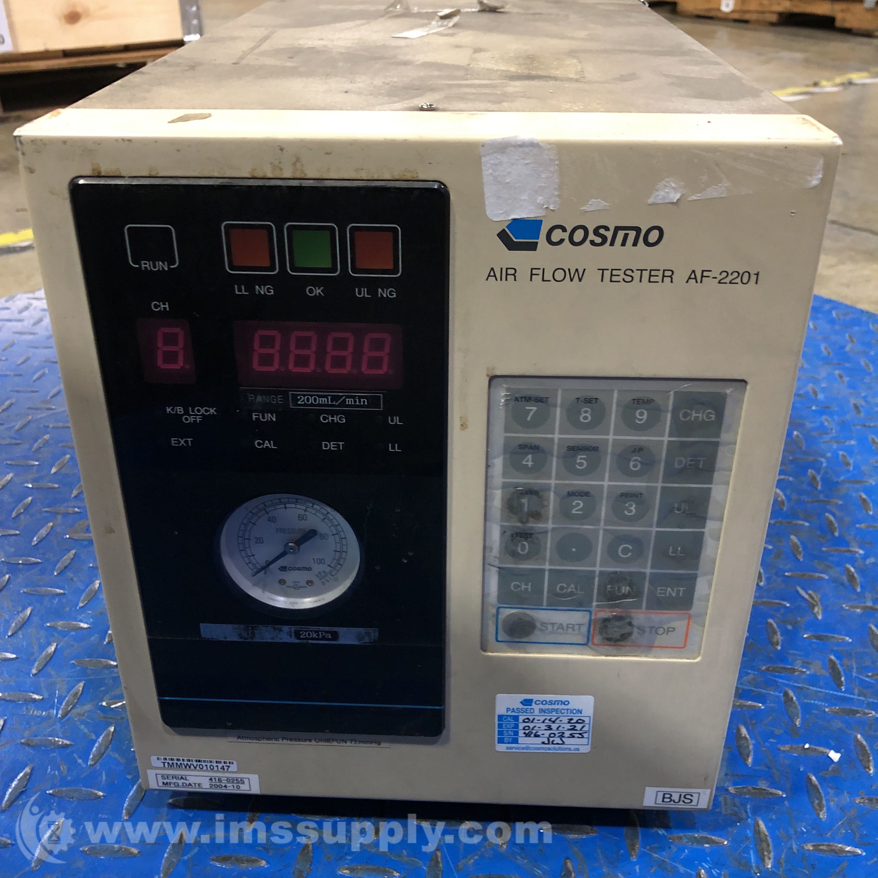 COSMO AF-2201 Air Flow Tester - IMS Supply
