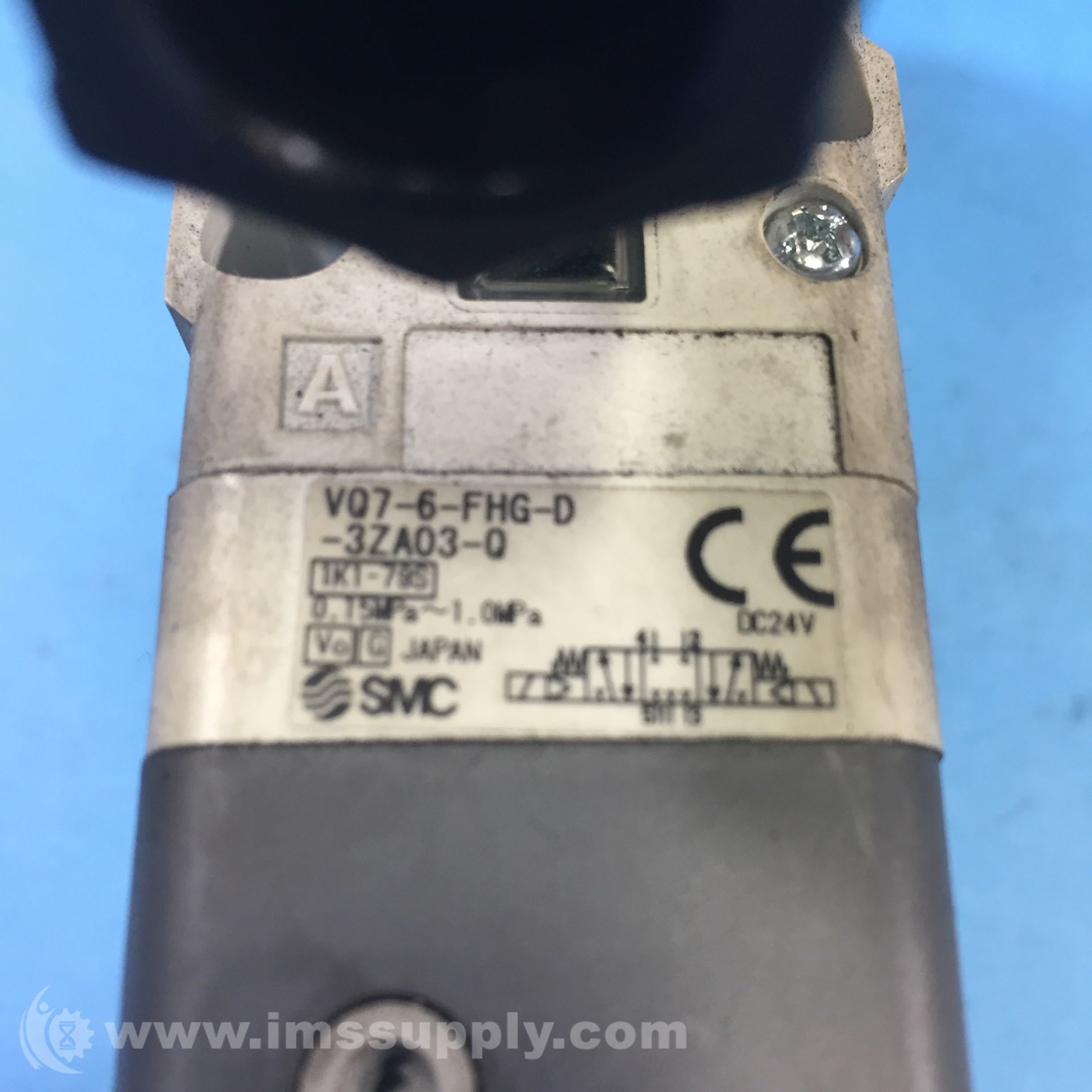 SMC VQ7-6-FHG-D-3ZA03-Q Solenoid-Operated Air Control Valve - IMS Supply