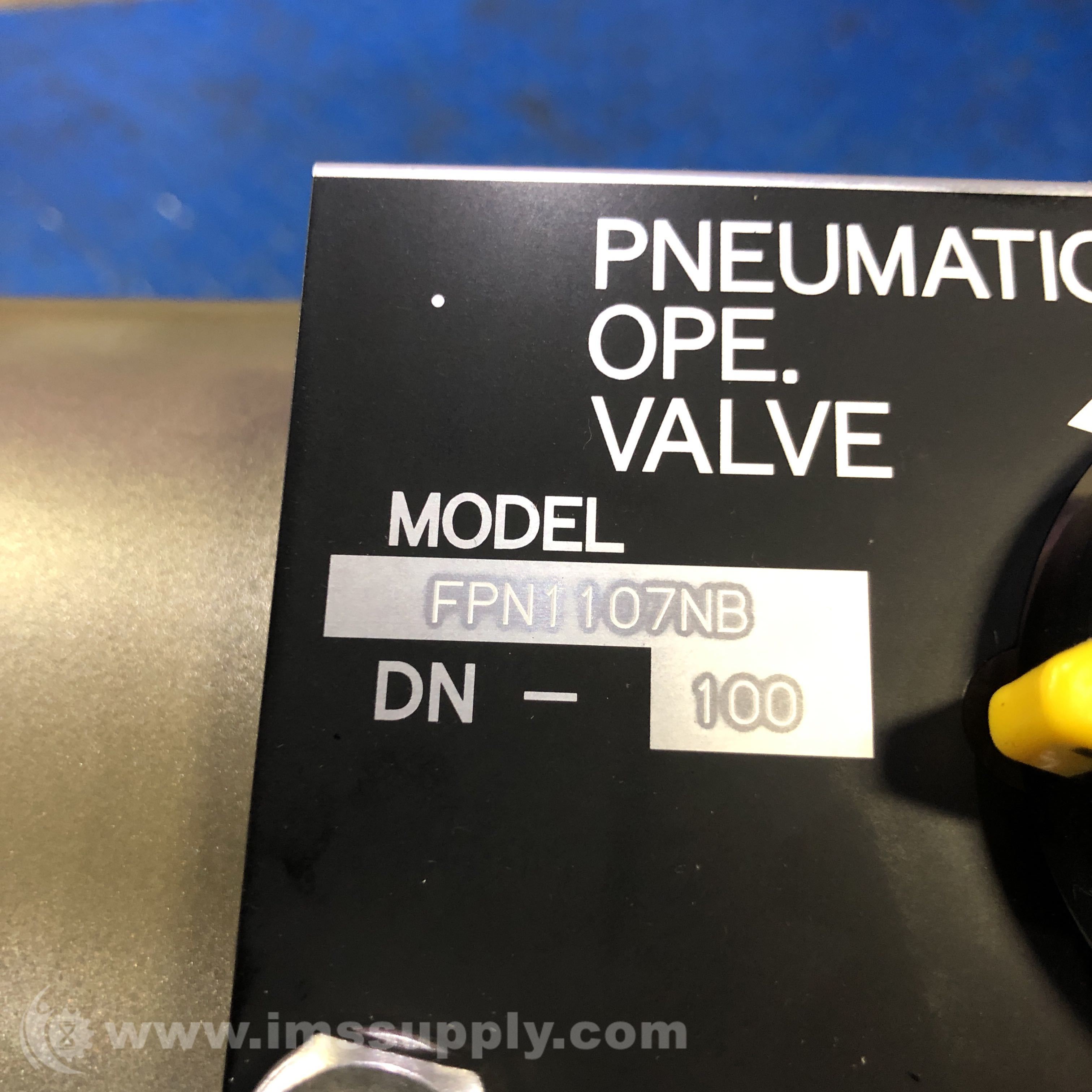 NDV Nippon Daiya Valve Co. FPN1107NB DN-100 NDV Ball Valve - IMS Supply