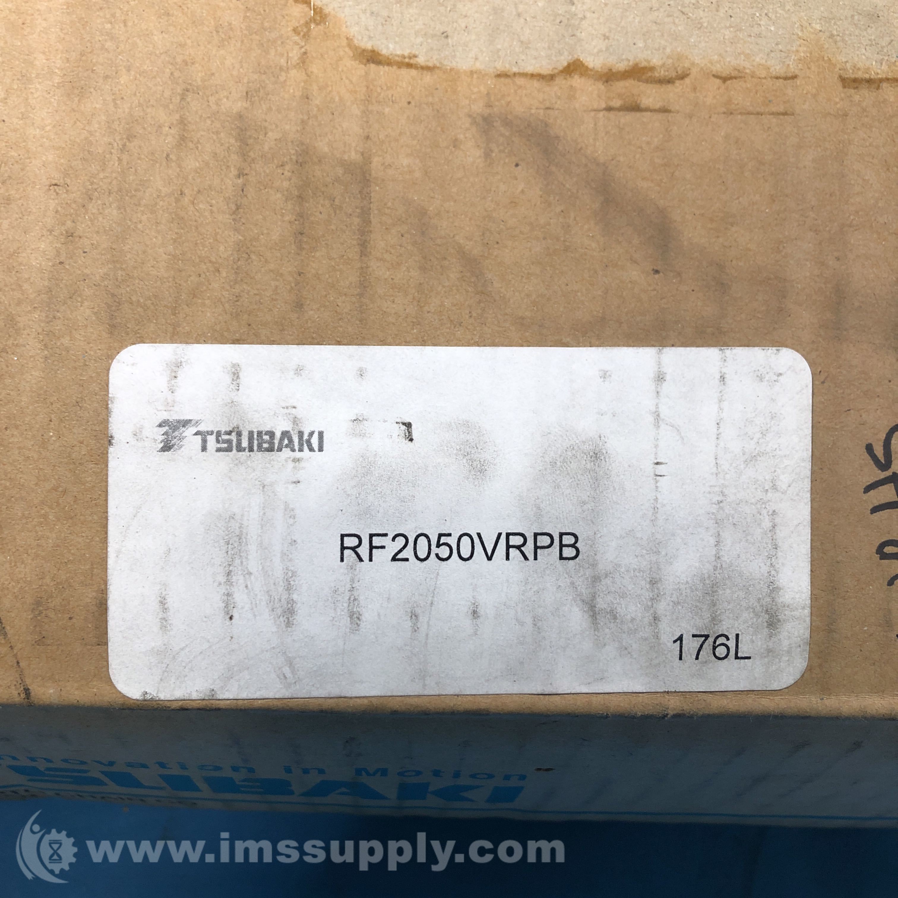 Tsubaki RF2050VRPB 176 Link Double Plus Free Flow Chain - IMS Supply