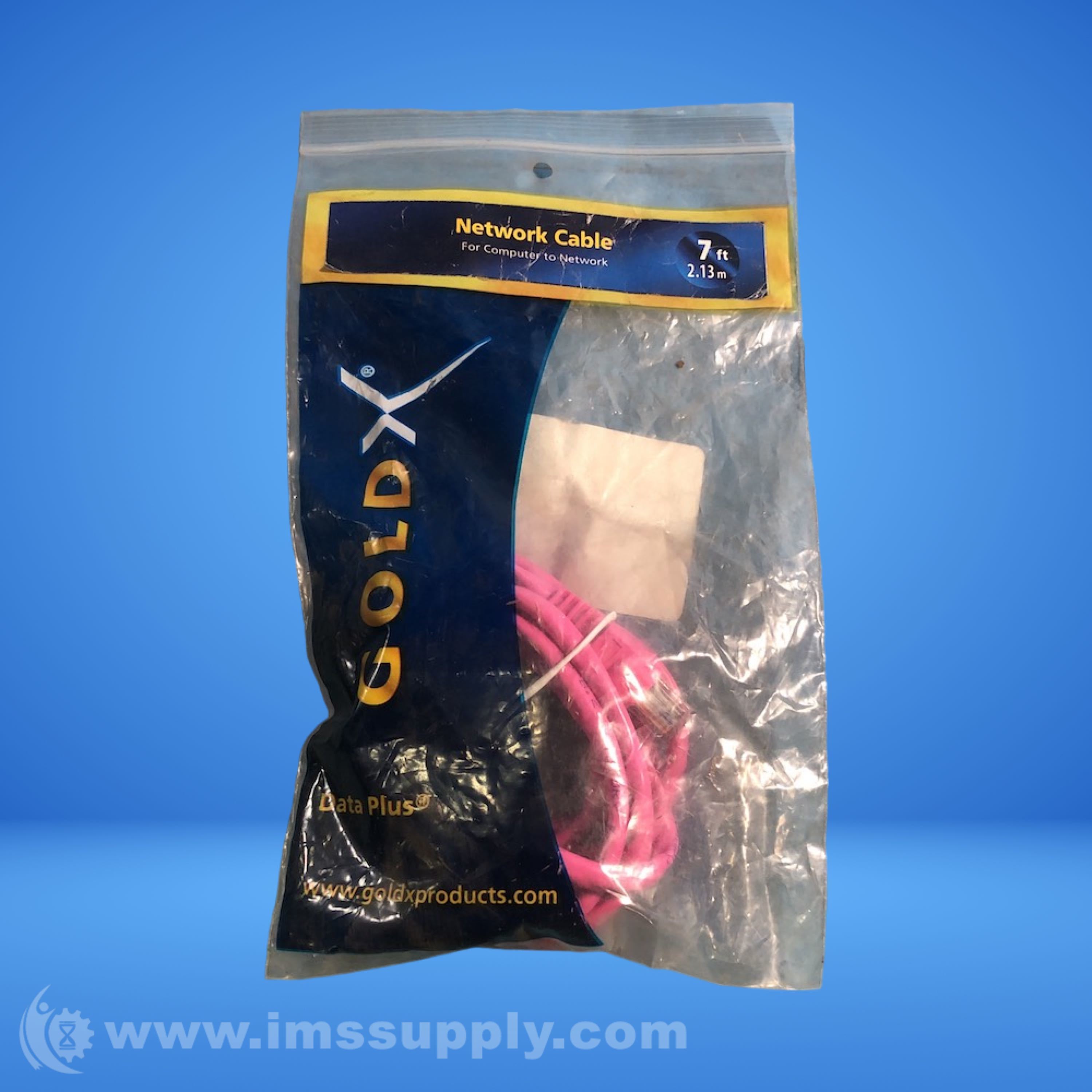 Goldx GPNC-5PK-07 Patch Network Ethernet Cable - IMS Supply