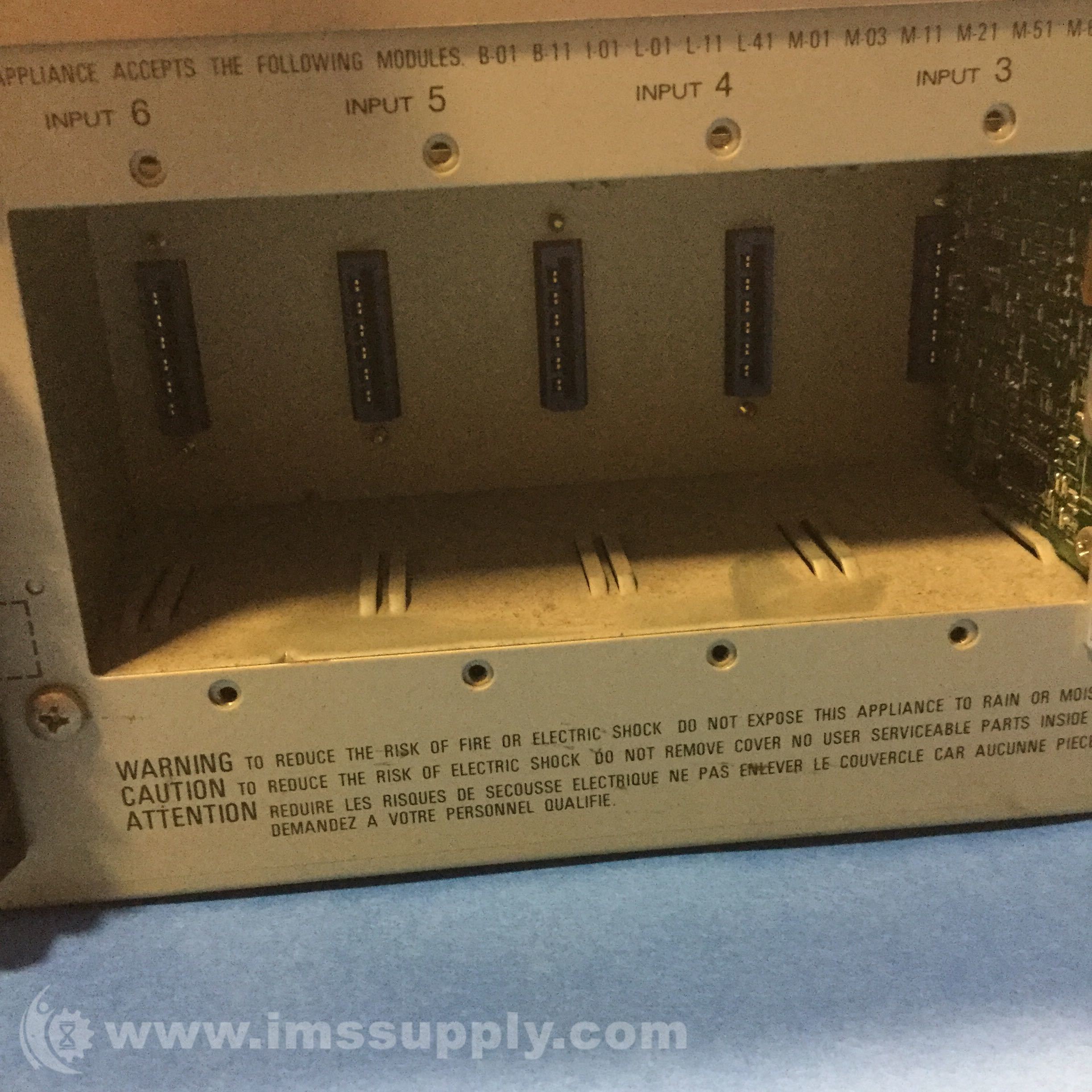 Toa Electric Co A-9112A Amplifier Mixer 900 Series 120W 8 Channel - IMS ...