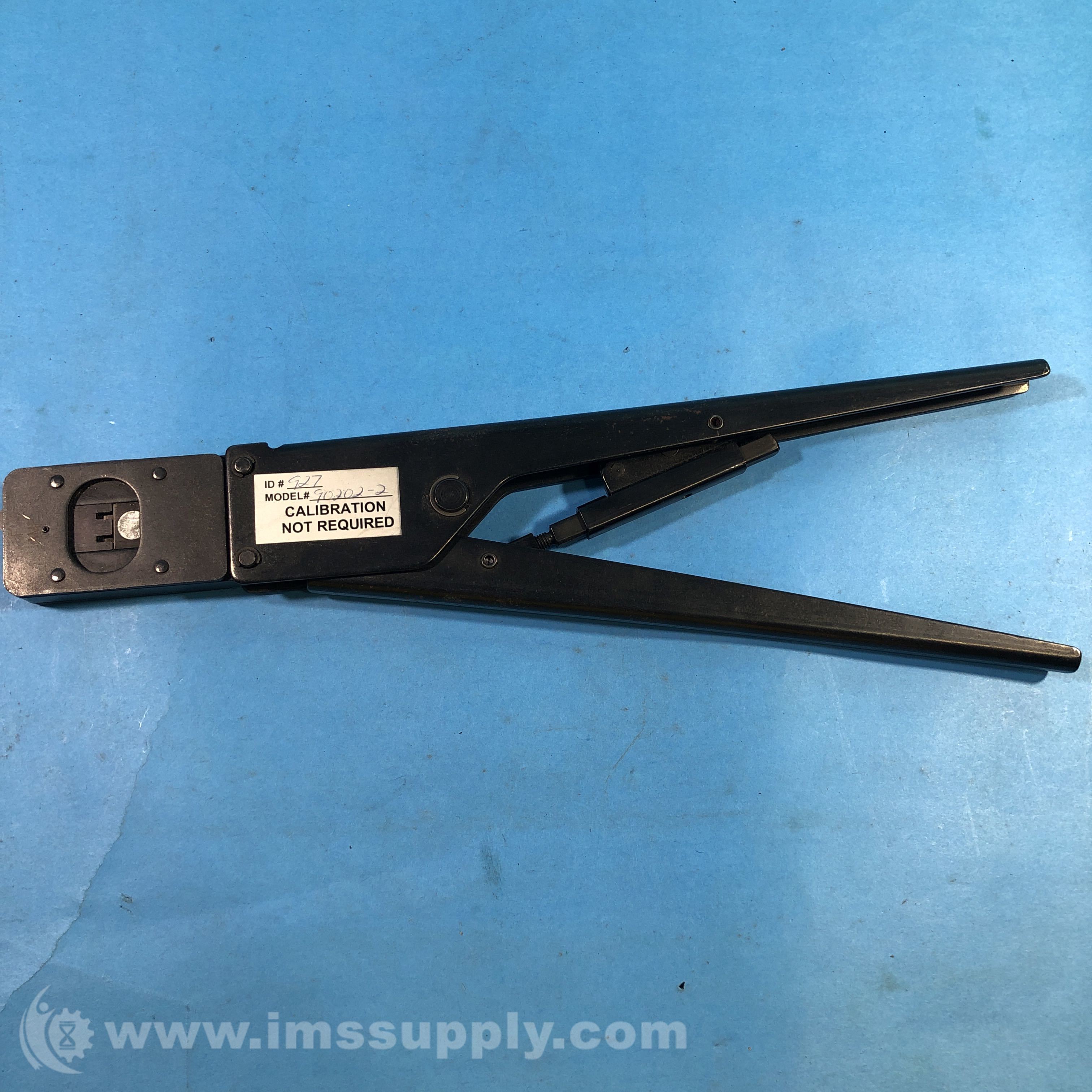 TE Connectivity 90202-2 Hand Crimper Tool Rectangular Contacts - IMS Supply