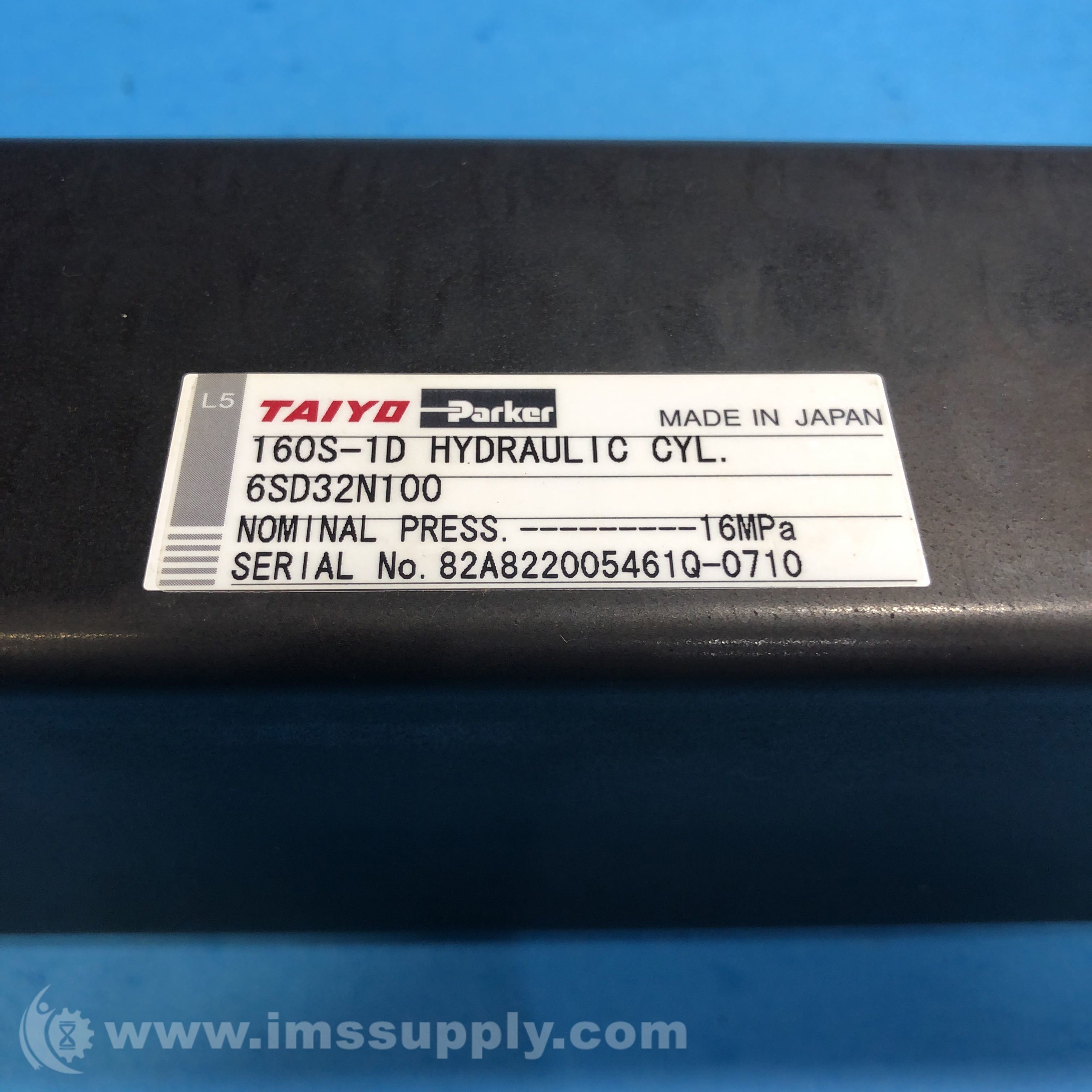 Taiyo 160S-1D Hydraulic Cylinder - IMS Supply