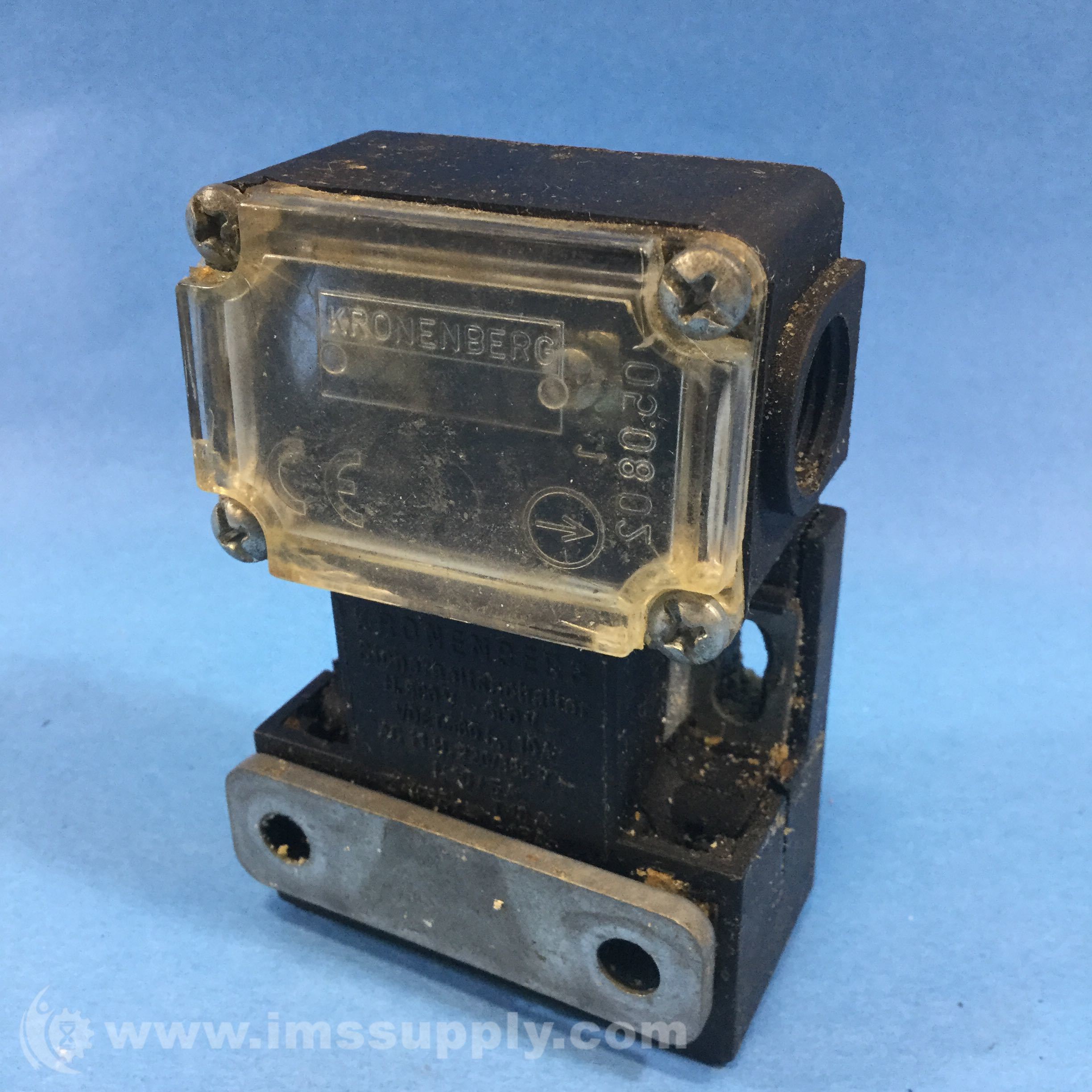 Kronenberg VDE 0660 Safety Interlock Switch Type Wz - IMS Supply